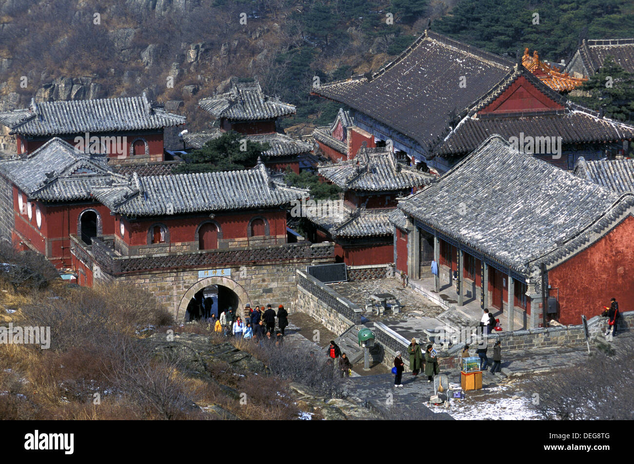 Mount tai shan hi-res stock photography and images - Alamy