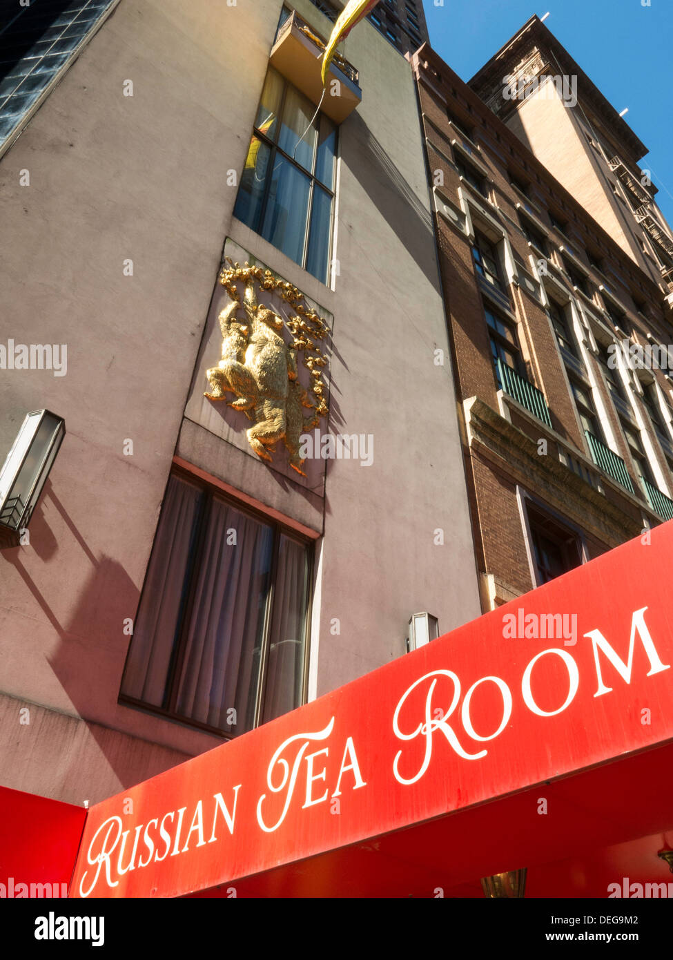 The Russian Tea Room Exterior Details, NYC Stock Photo - Alamy