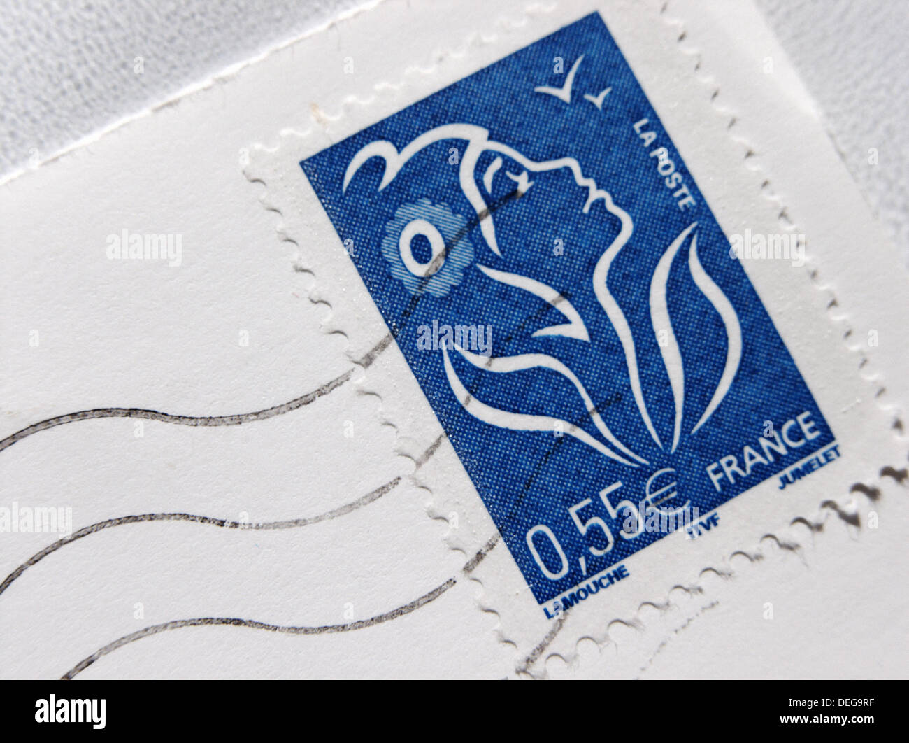 Letter envelope french postage stamp hi-res stock photography and ...