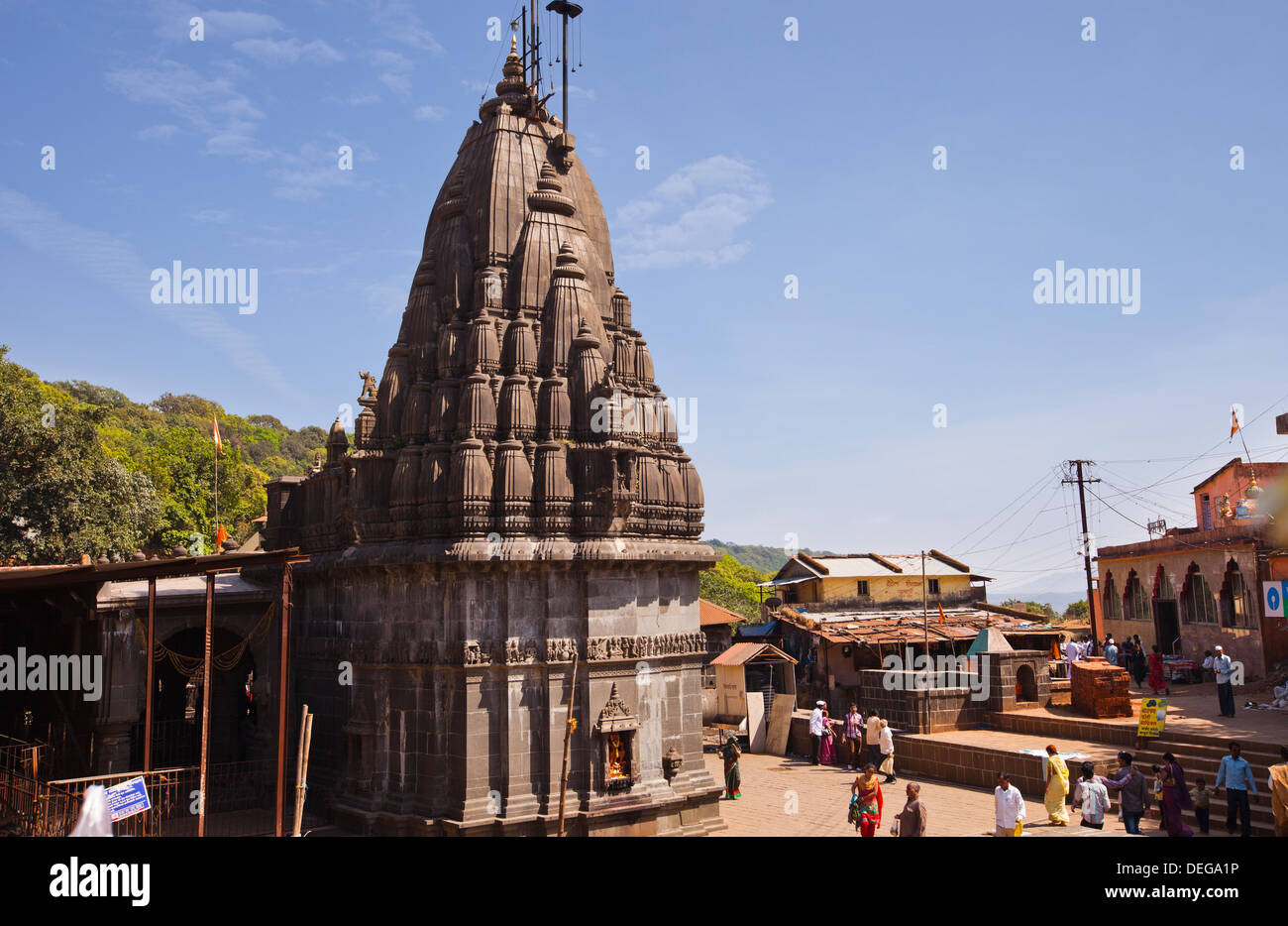 Facade of a temple, Bhimashankar Temple, Pune, Maharashtra, India Stock ...