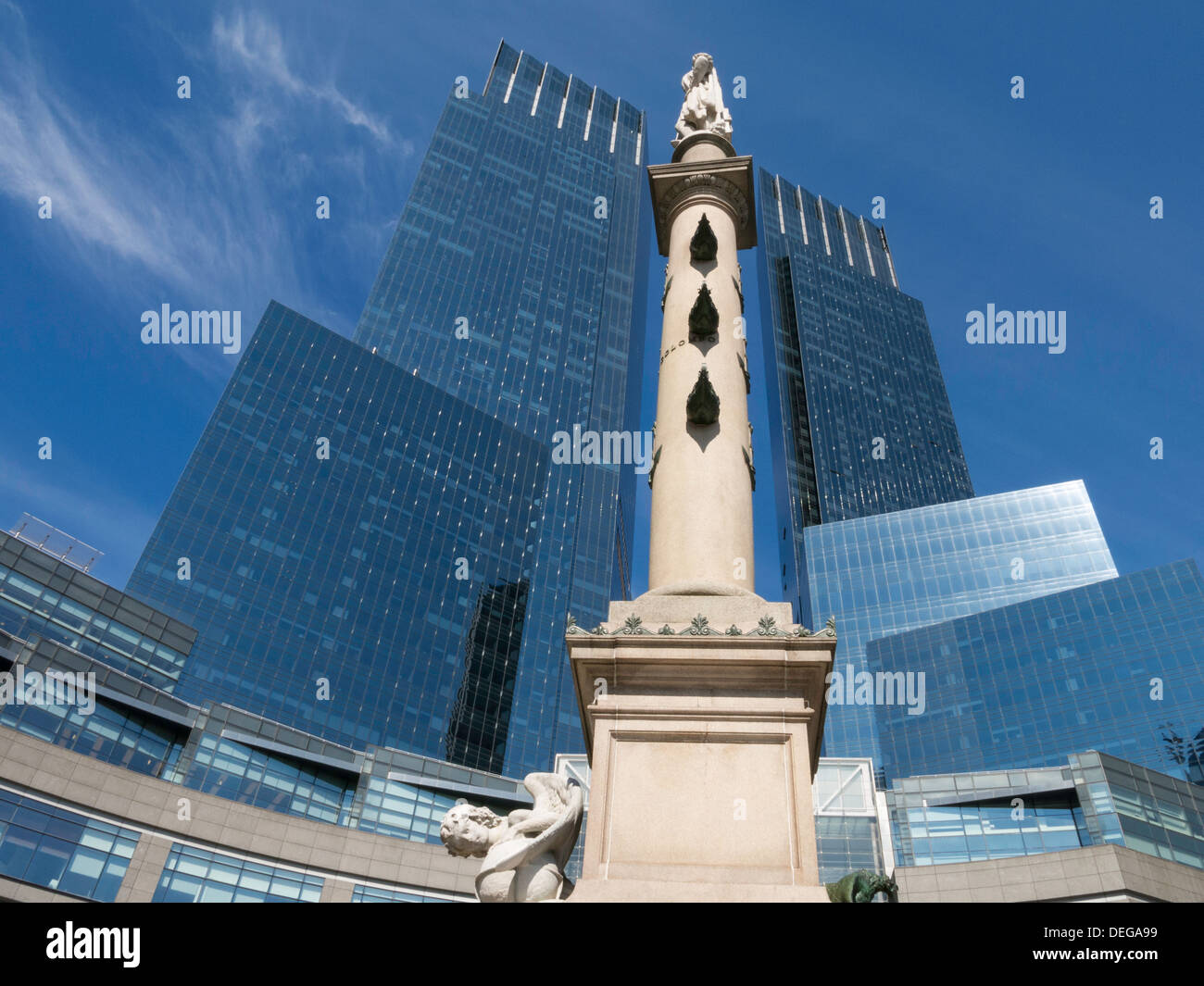 Landmark Time Warner Building Deutsche Bank Center Columbus Circle
