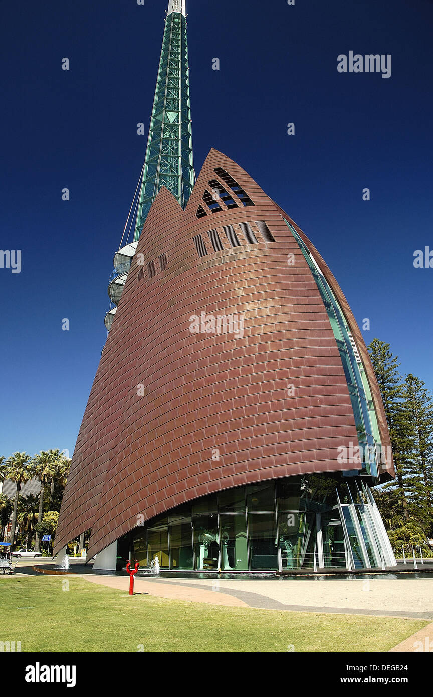 The Swan Bells Tower in Perth. Australia. December 2005 Stock Photo - Alamy