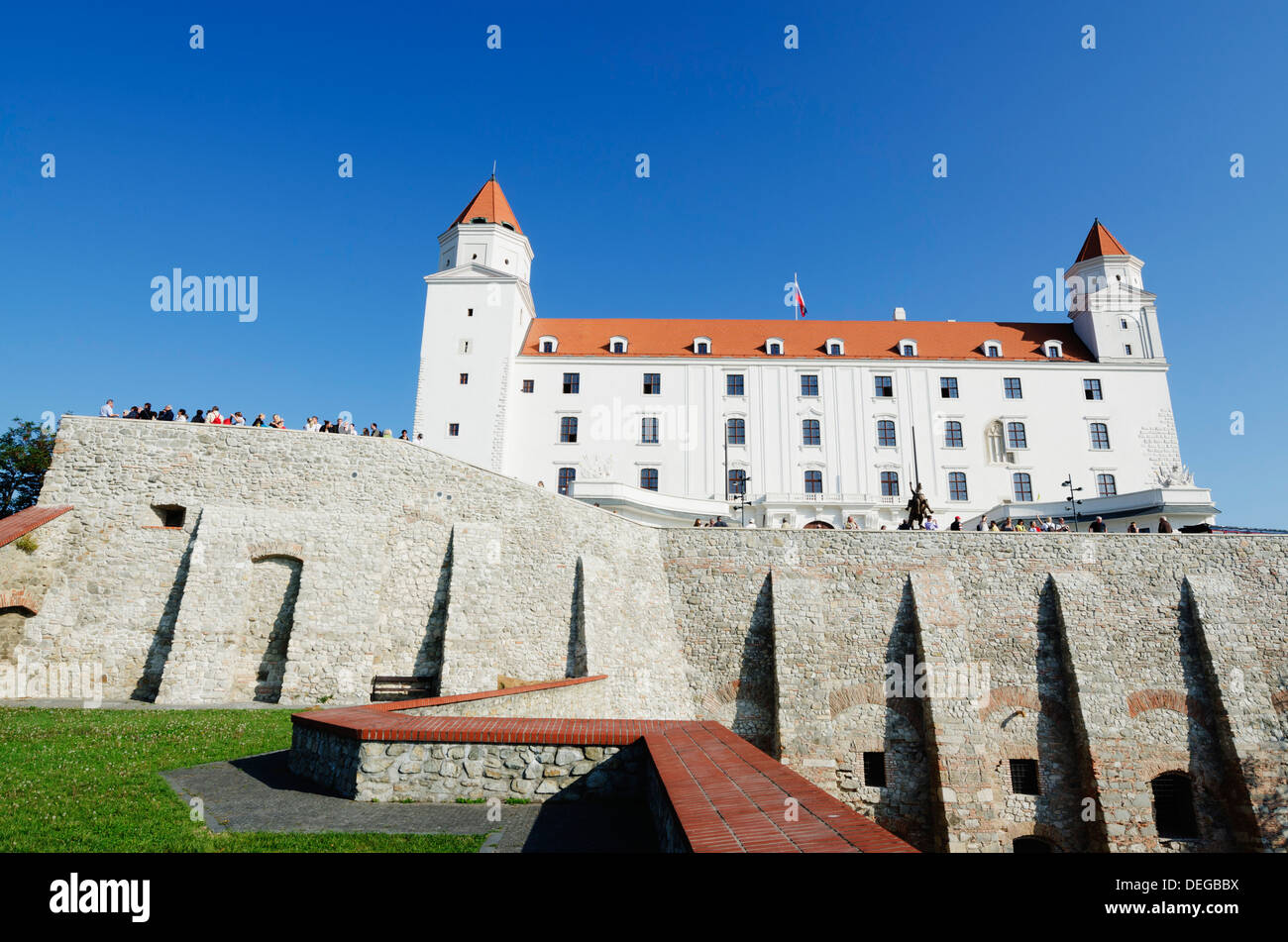 Bratislava Castle, Bratislava, Slovakia, Europe Stock Photo - Alamy