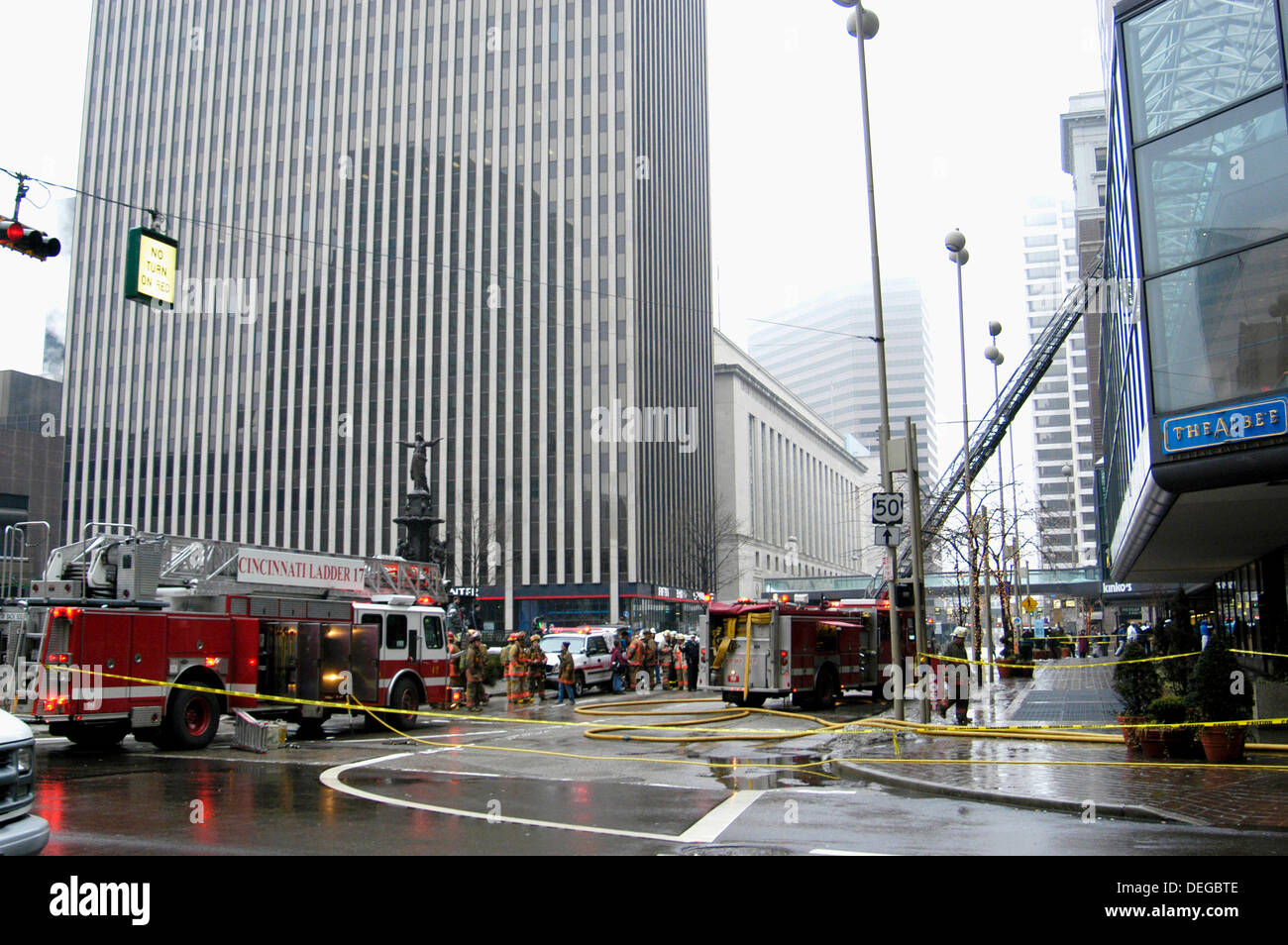 Fire downtown cincinnati hi-res stock photography and images - Alamy