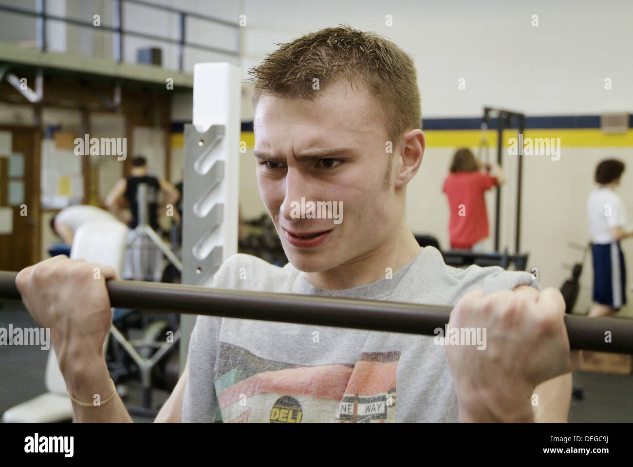 Male university students sport hi-res stock photography and images - Alamy