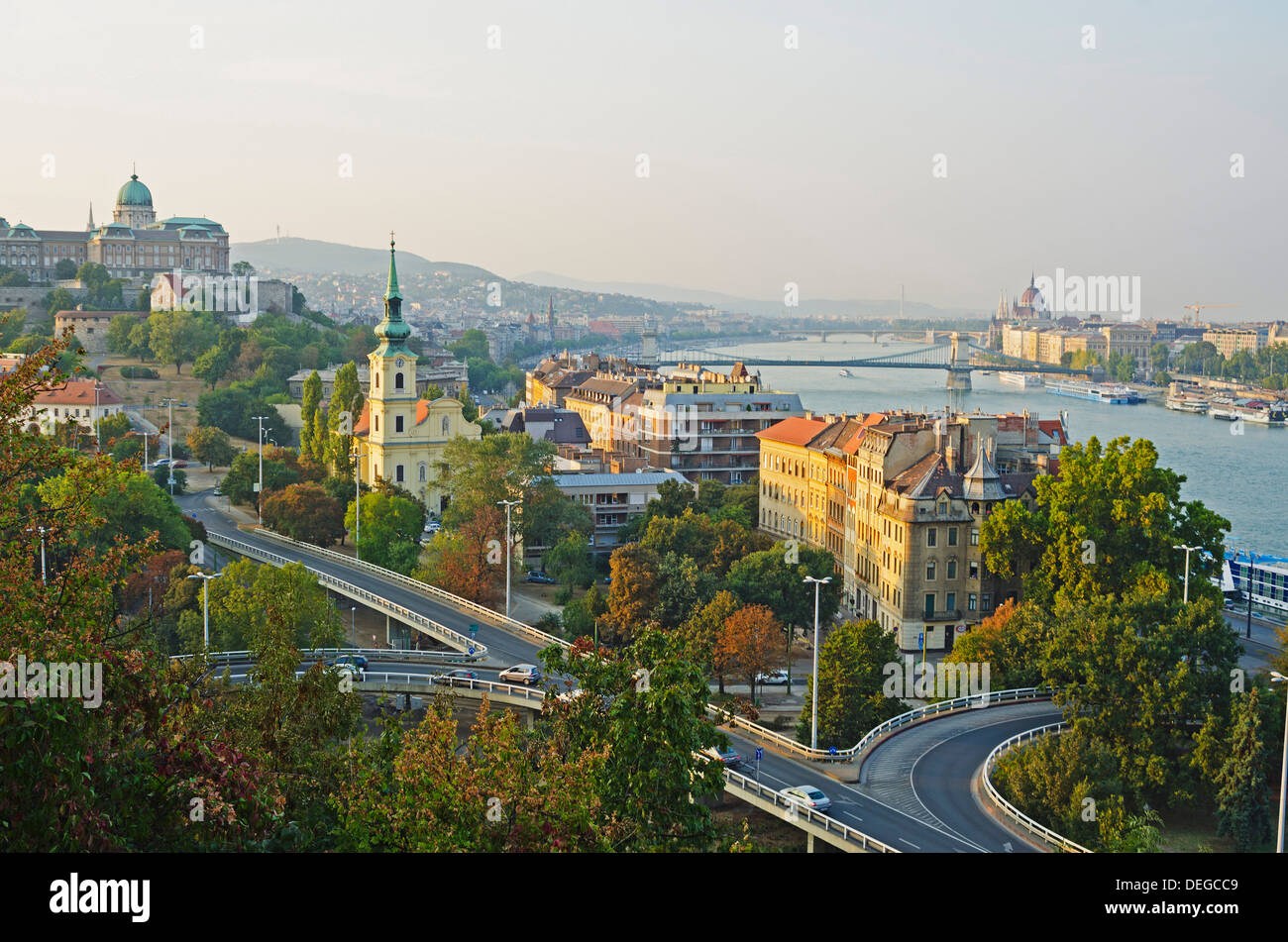 Banks of the Danube, UNESCO World Heritage Site, Budapest, Hungary ...