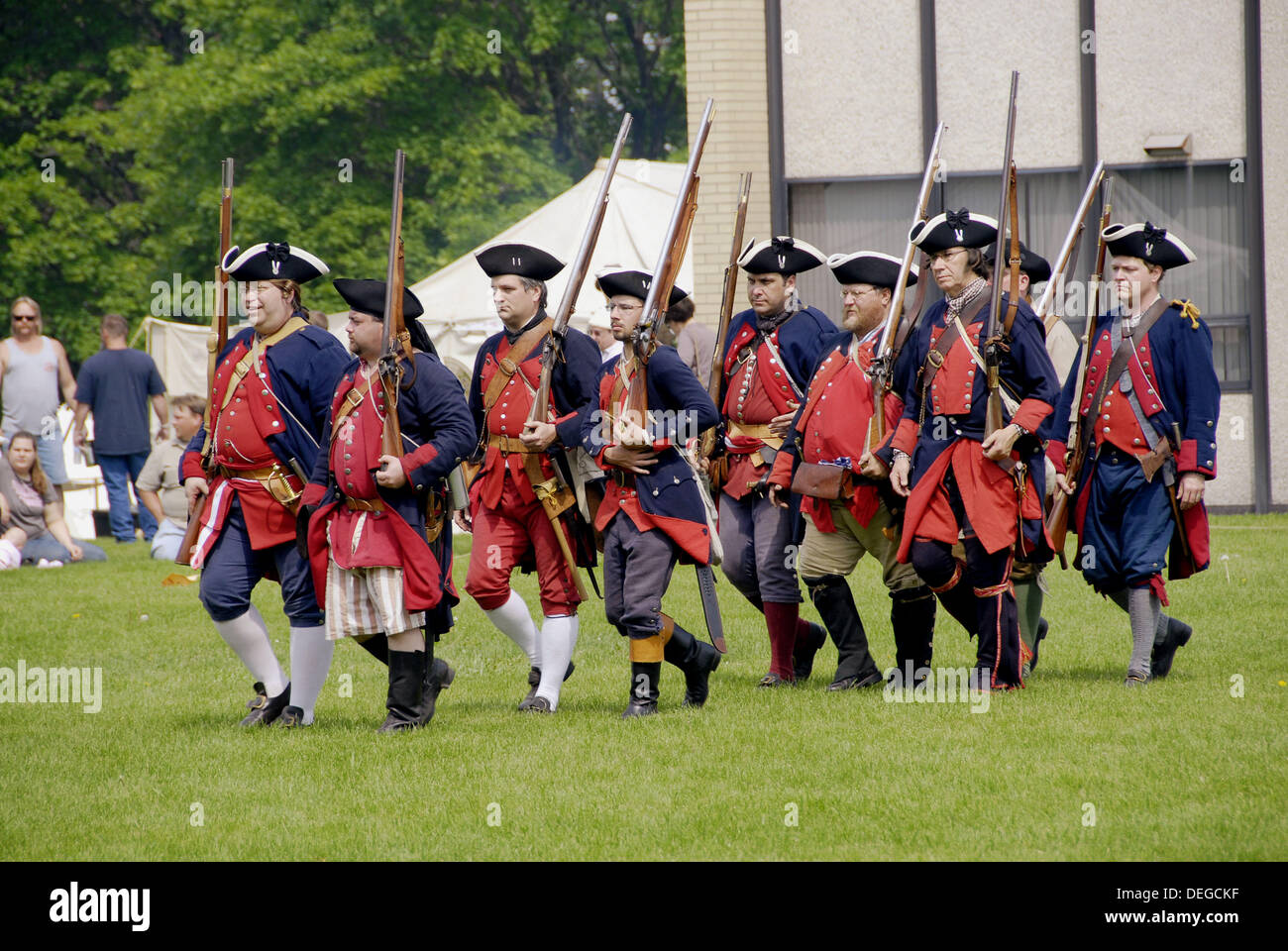 Circa 1700 reenactment colonial period hi-res stock photography and ...