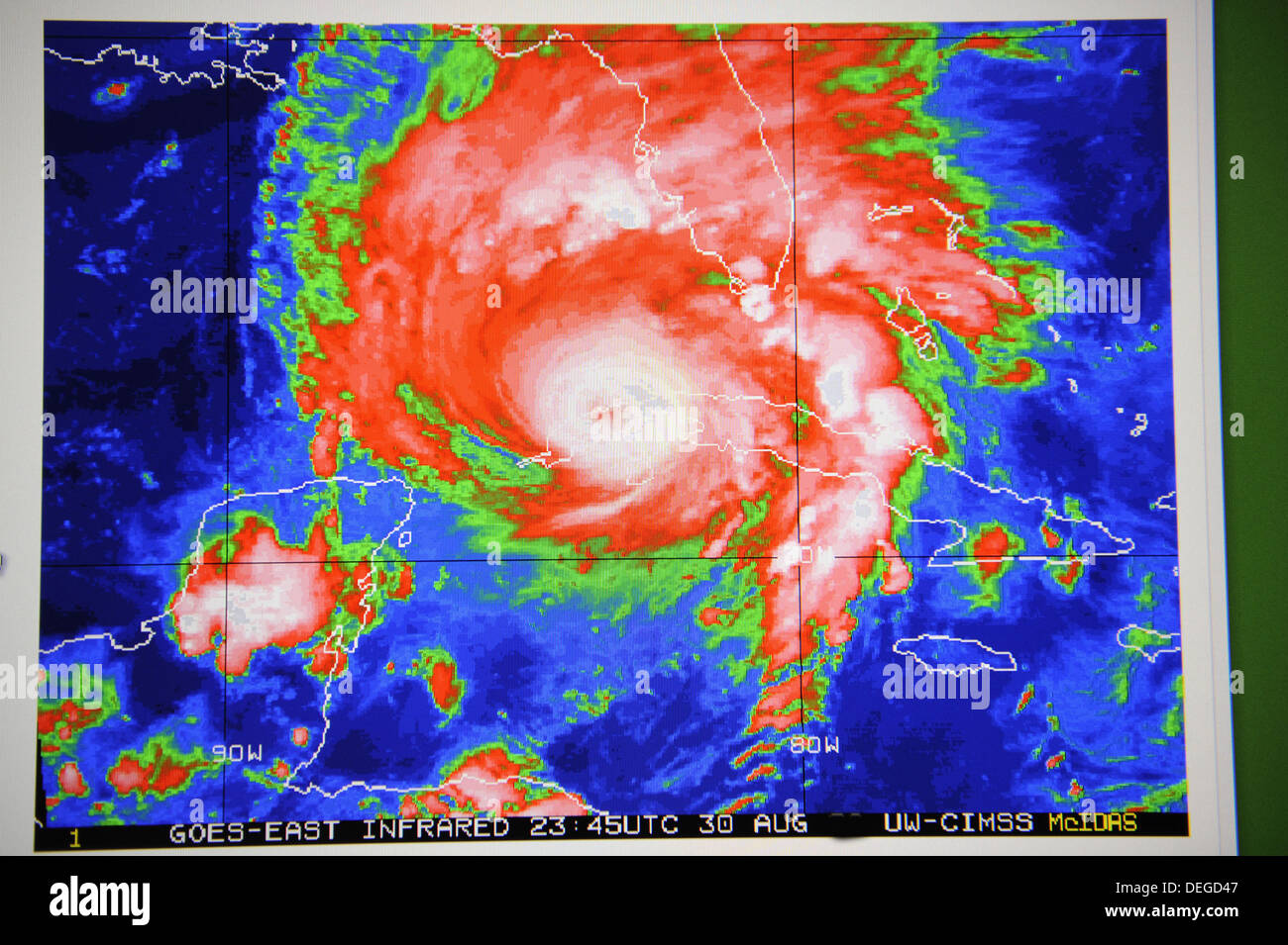 Weather satellite image hi-res stock photography and images - Alamy