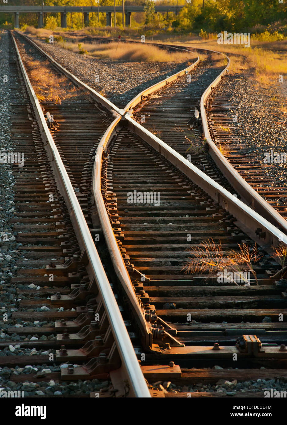 Mainline rail switch hi-res stock photography and images - Alamy