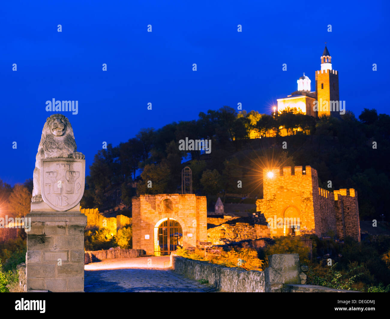 Tsarevets Fortress, Veliko Tarnovo, Bulgaria, Europe Stock Photo - Alamy