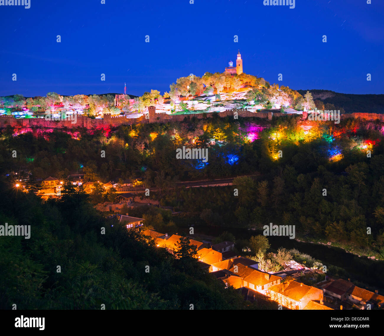 Tsarevets Fortress, Veliko Tarnovo, Bulgaria, Europe Stock Photo - Alamy