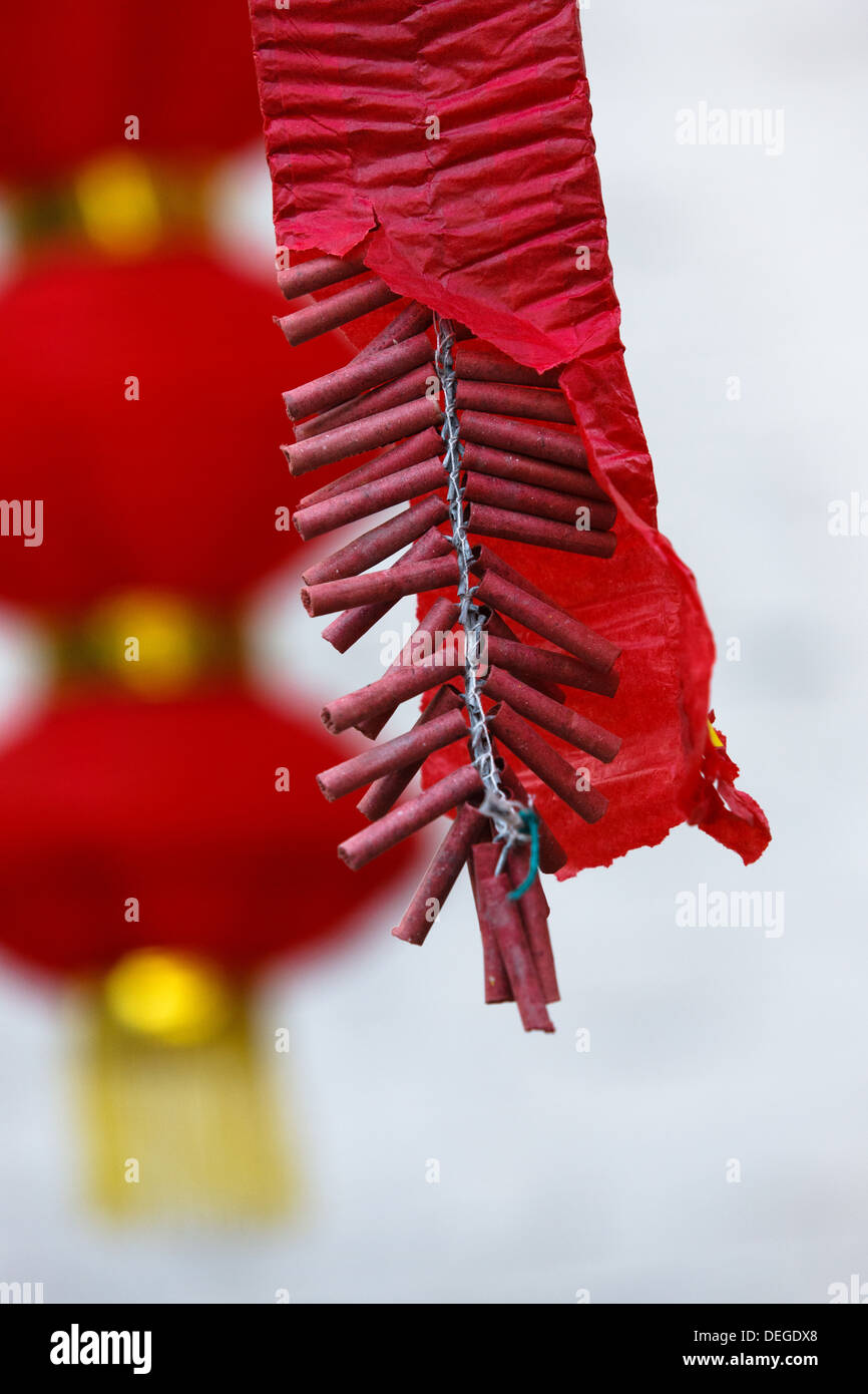 Hanging firecracker hi-res stock photography and images - Alamy