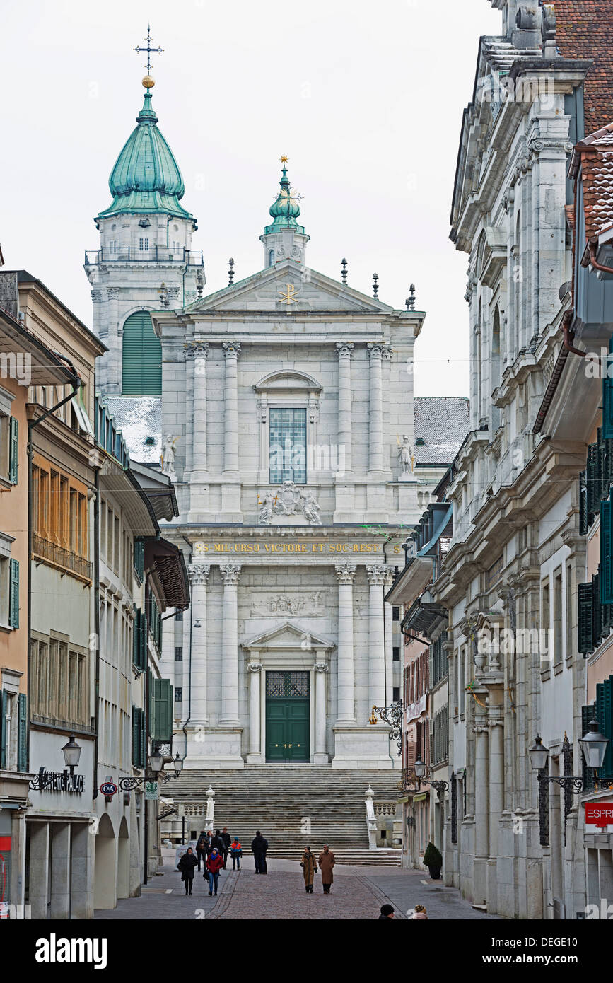 St. Ursen Cathedral, Solothurn, Switzerland, Europe Stock Photo - Alamy