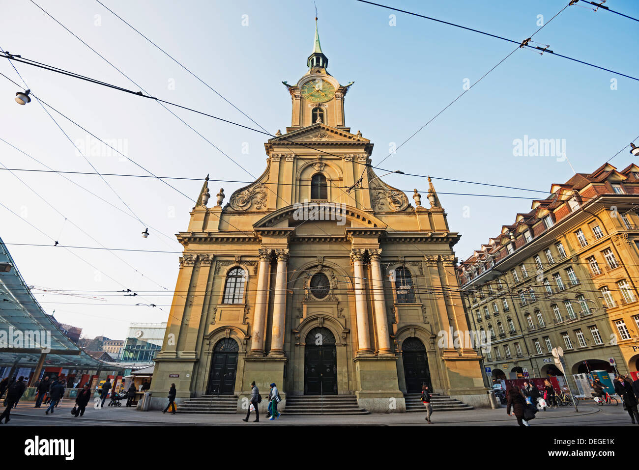 Heiliggeistkirche (Holy Spirit Church), Bern, Switzerland, Europe Stock ...