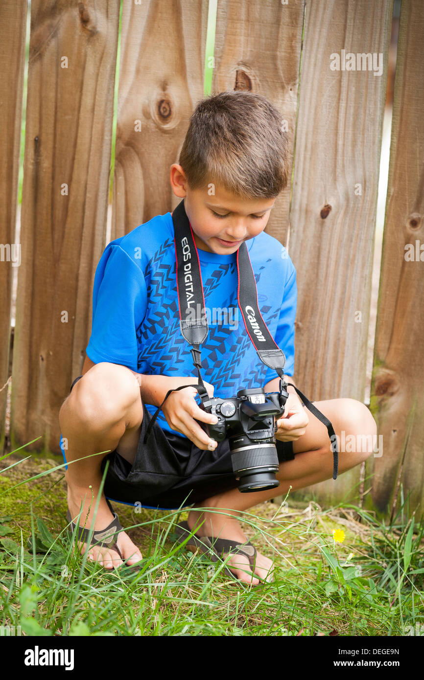 Year Old Boy Posing Camera Stock Photos & Year Old Boy Posing Camera ...