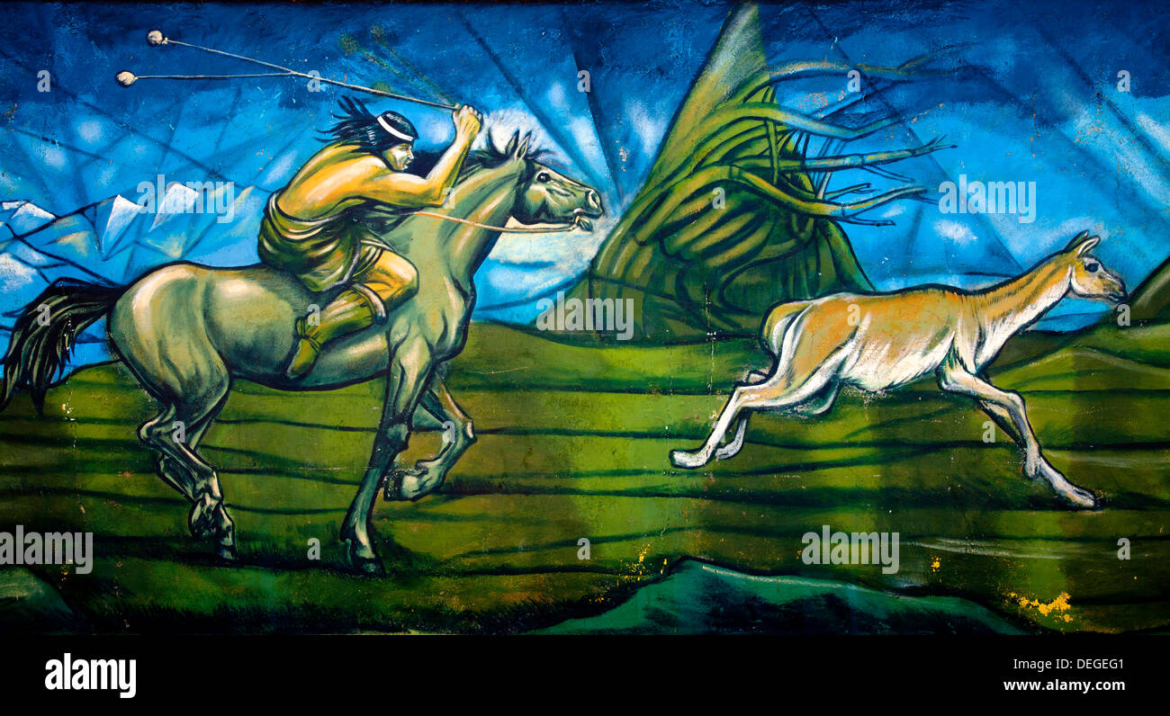 Hunting mural hi-res stock photography and images - Alamy