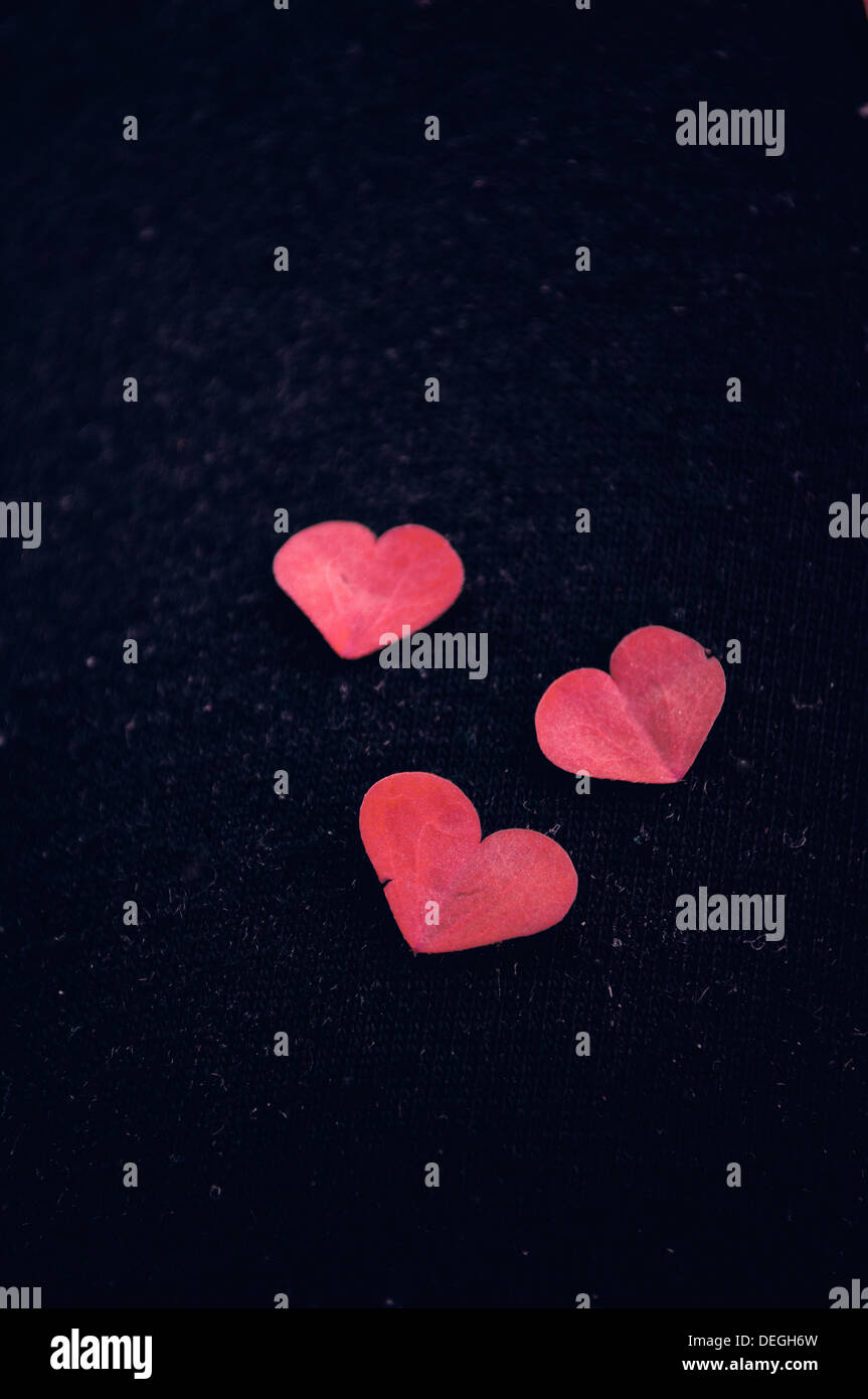 Three hearts hi-res stock photography and images - Alamy