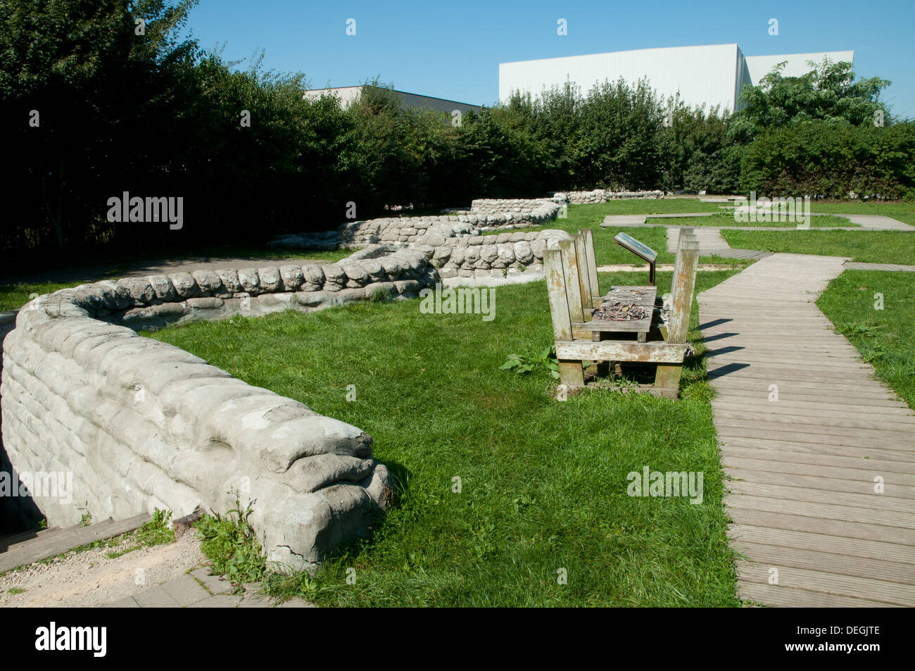 British ww1 dugout hi-res stock photography and images - Alamy