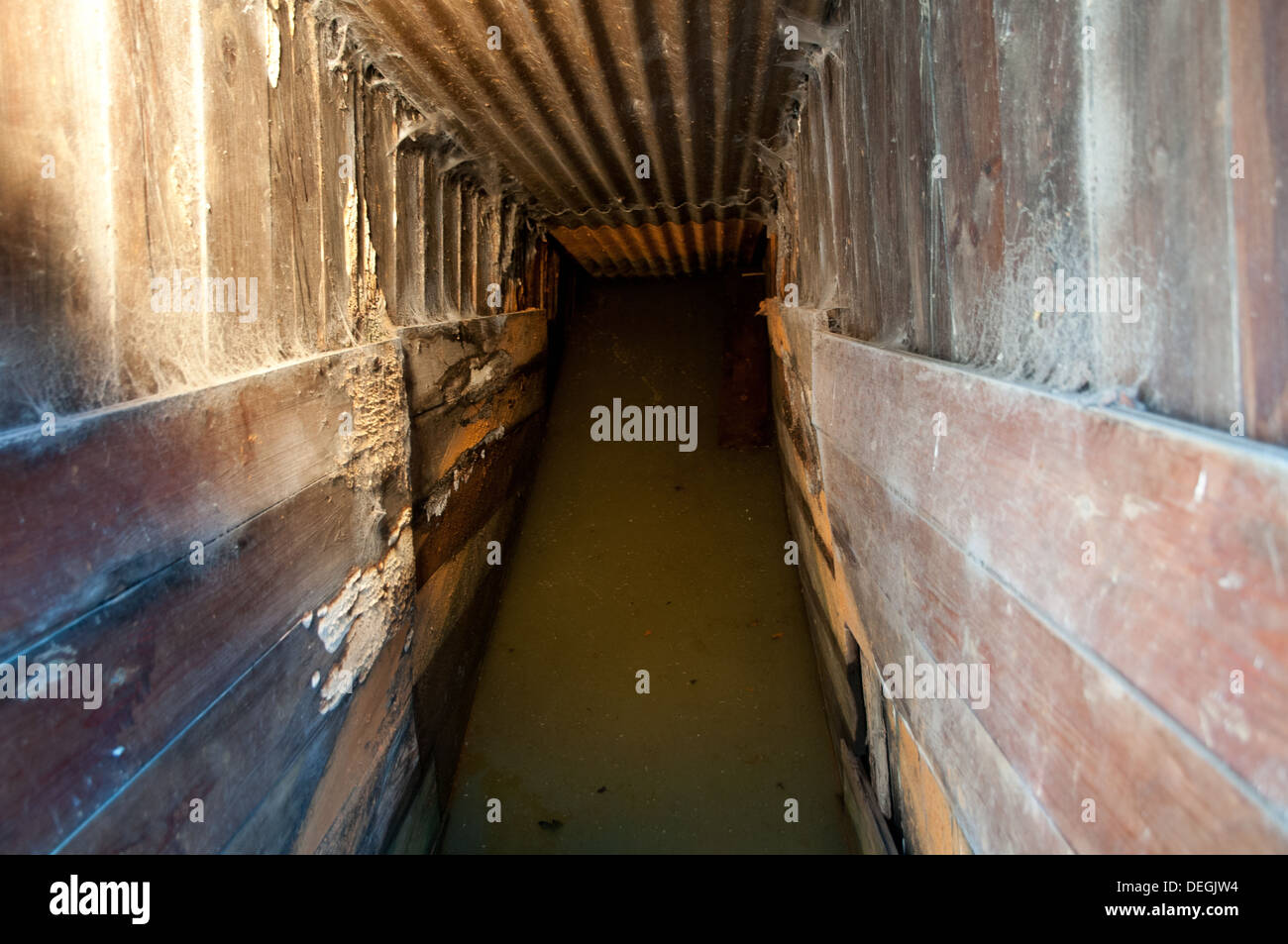 Ww1 yorkshire trench dugout archaeological hi-res stock photography and ...