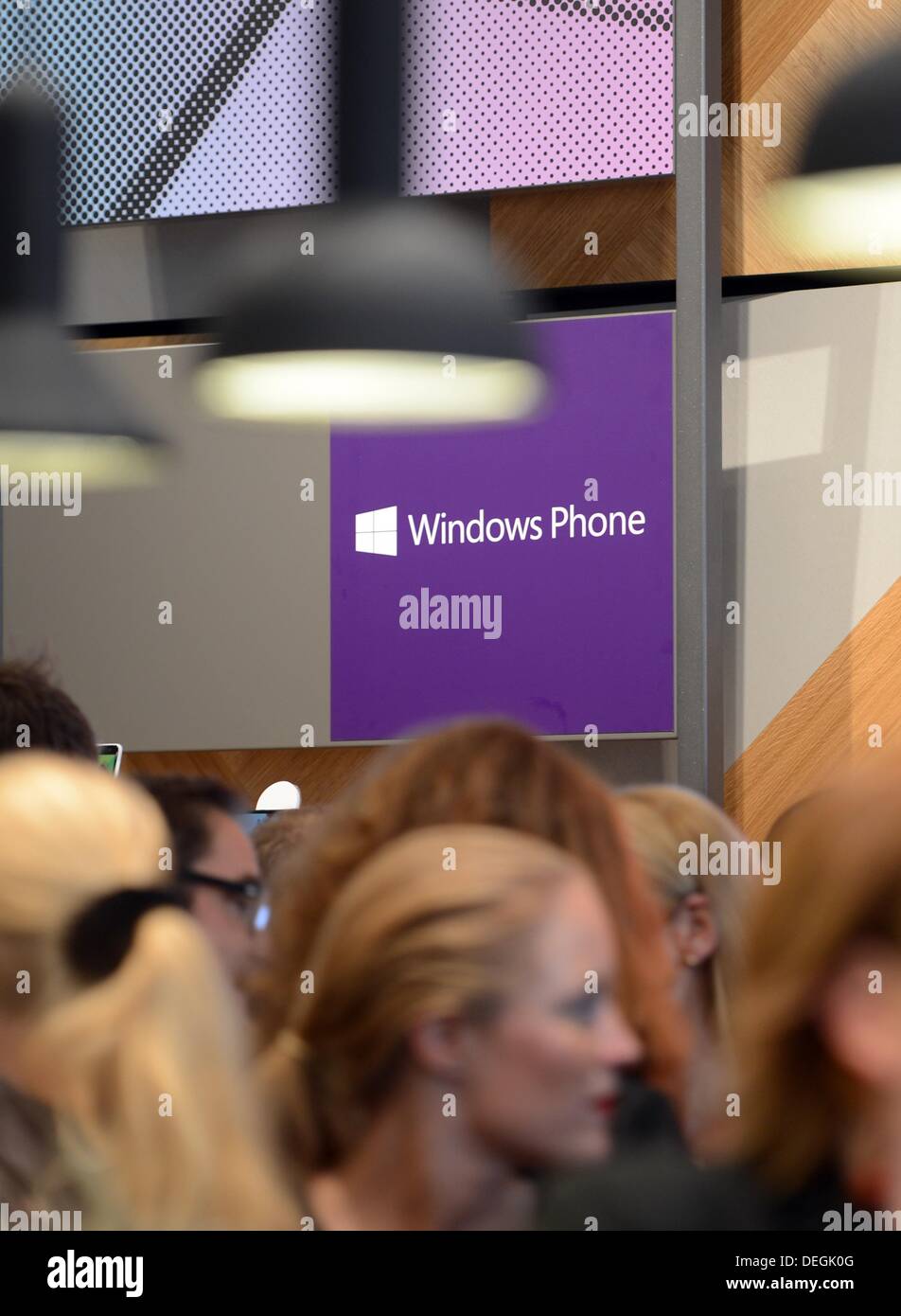 The Microsoft Cafe 'Digital Eatery' is pictured during its opening at ...