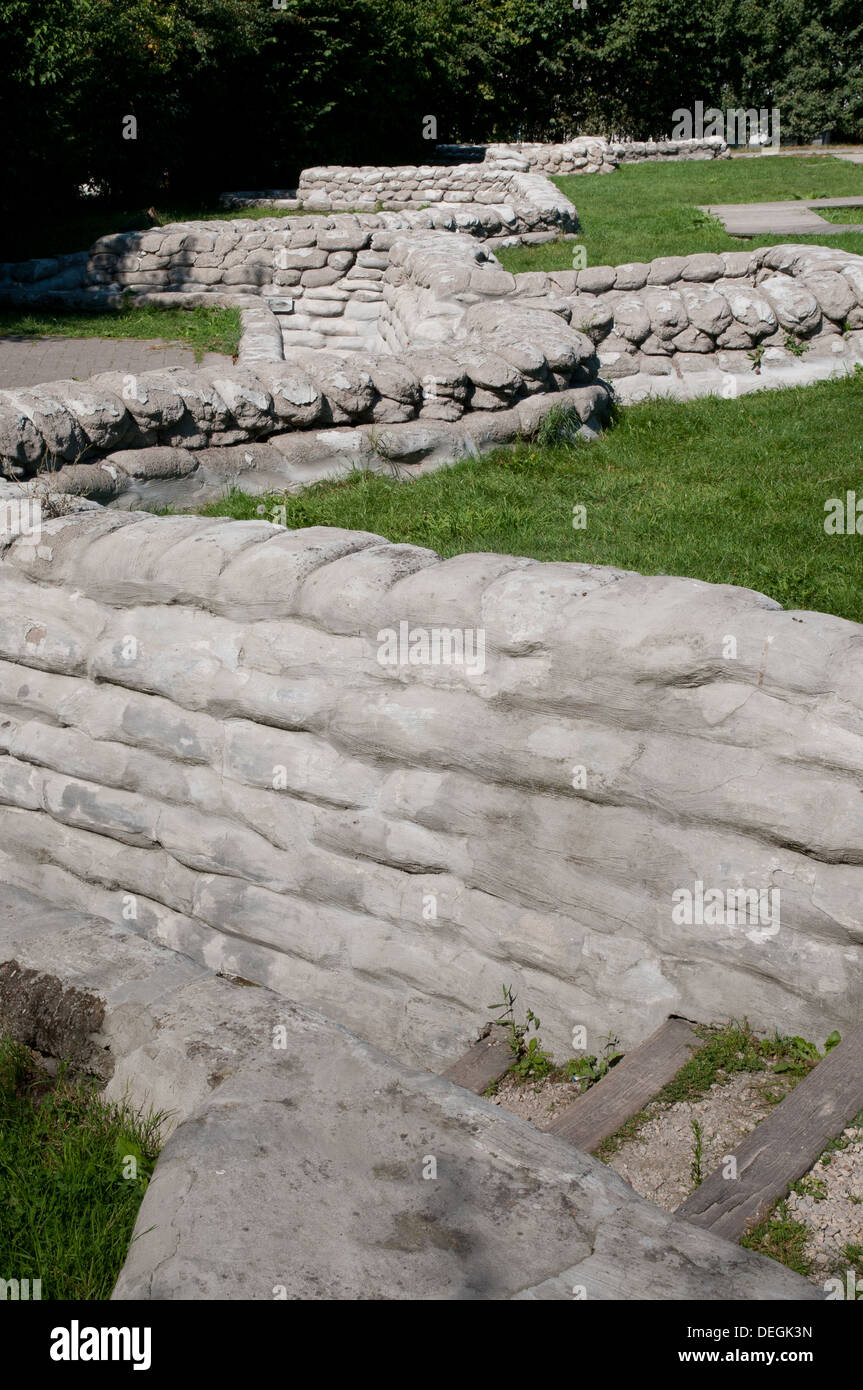 British ww1 dugout hi-res stock photography and images - Alamy