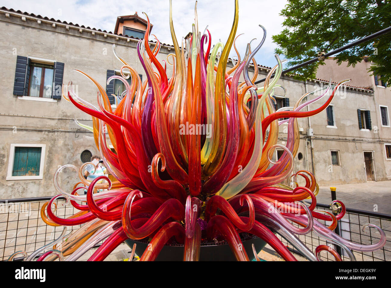 Sculpture in a city, Murano, Venetian Lagoon, Venice, Veneto, Italy ...