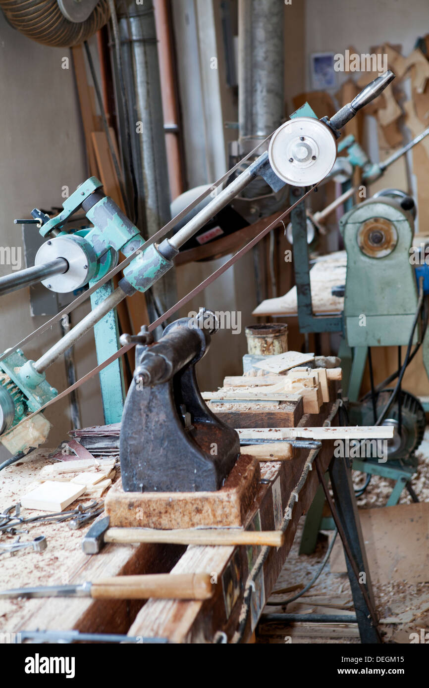 Old lathe factory hi-res stock photography and images - Alamy
