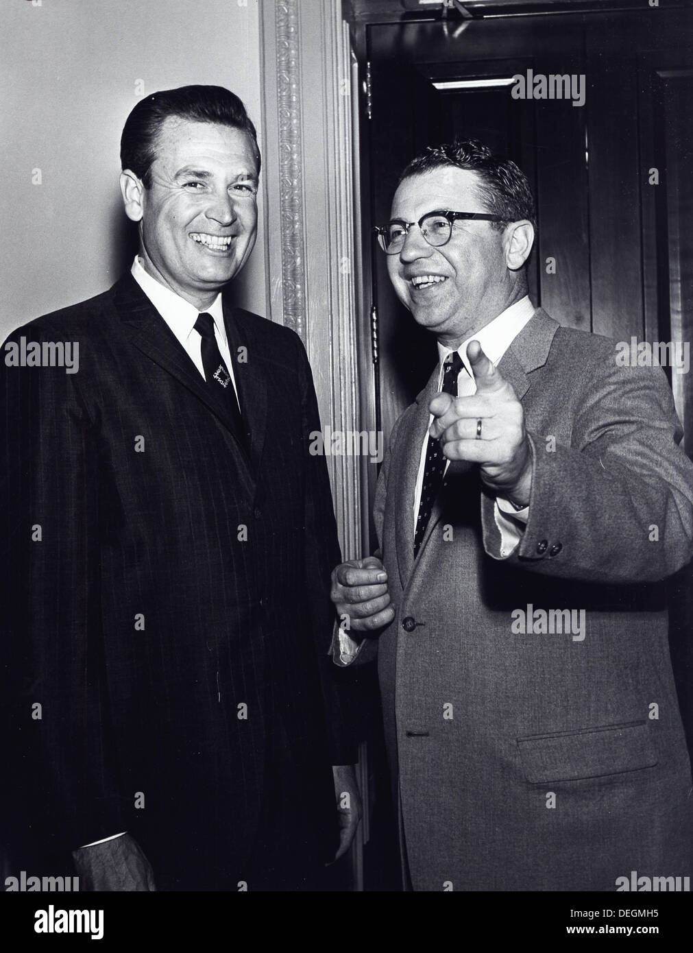 BOB BARKER Senator Vance Hartke.Supplied by Photos, inc.(Credit Image ...