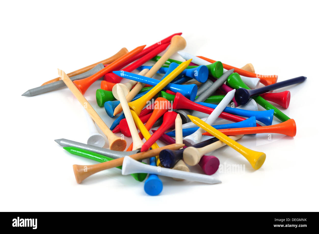 Golf tees Cut Out Stock Images & Pictures - Alamy