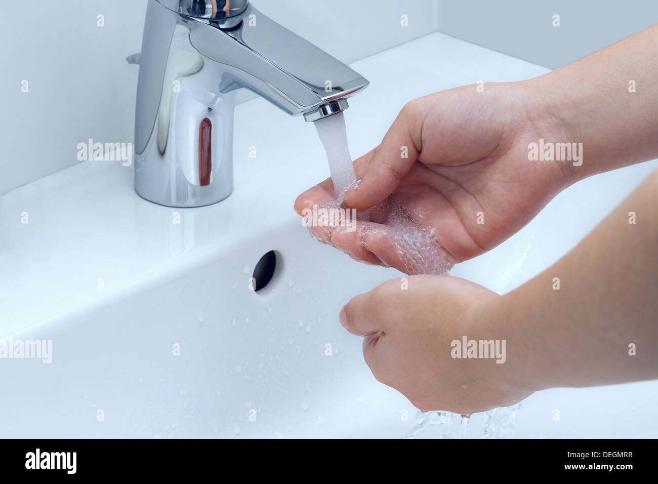 Bacterial hand wash hi-res stock photography and images - Alamy