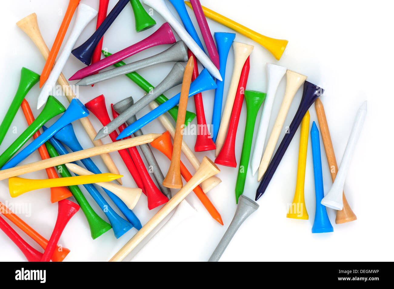 Golf tees hi-res stock photography and images - Alamy