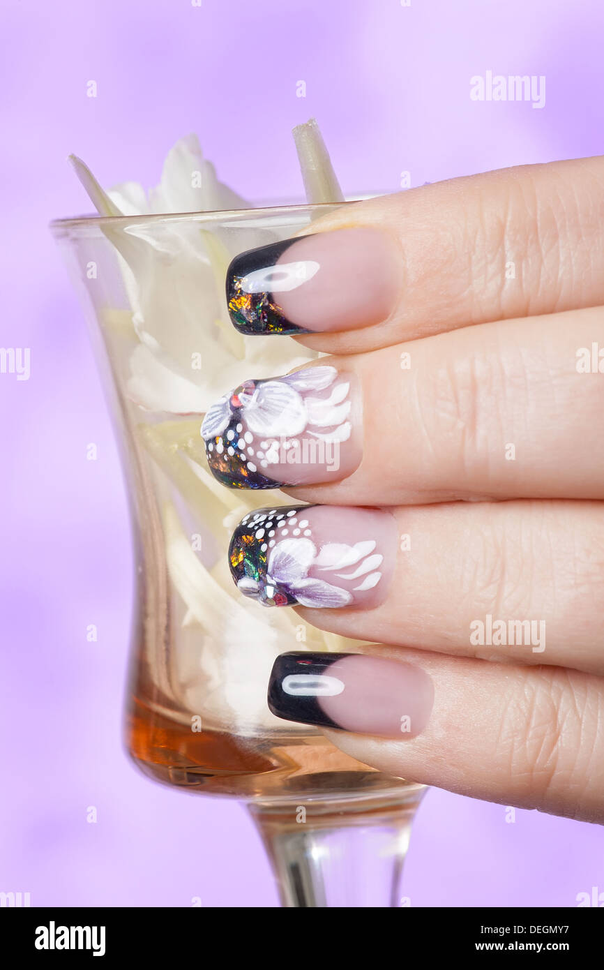 Beautiful manicure hi-res stock photography and images - Alamy
