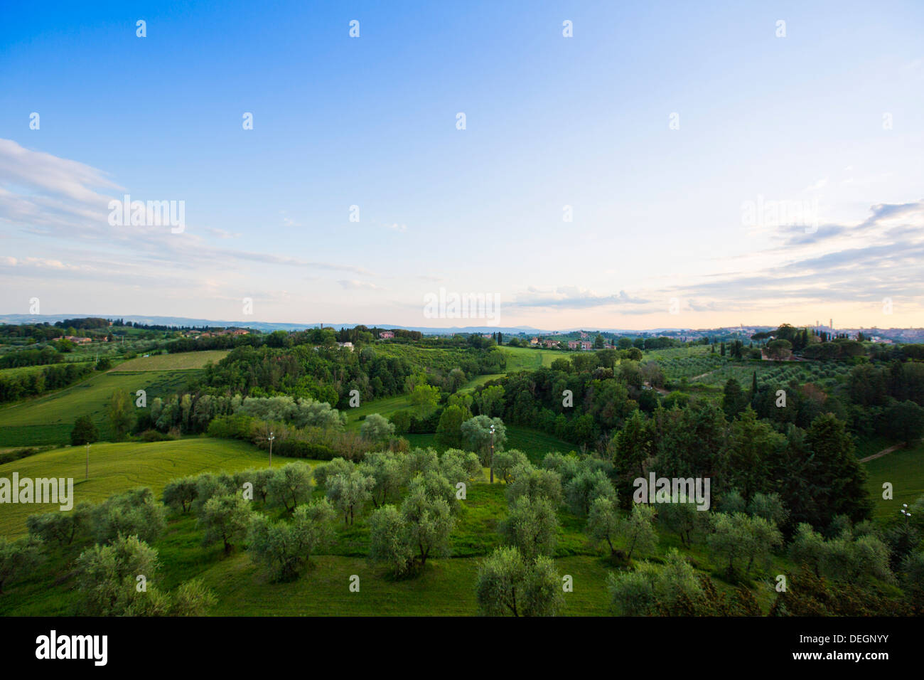 Castello delle quattro torra, siena hi-res stock photography and images ...