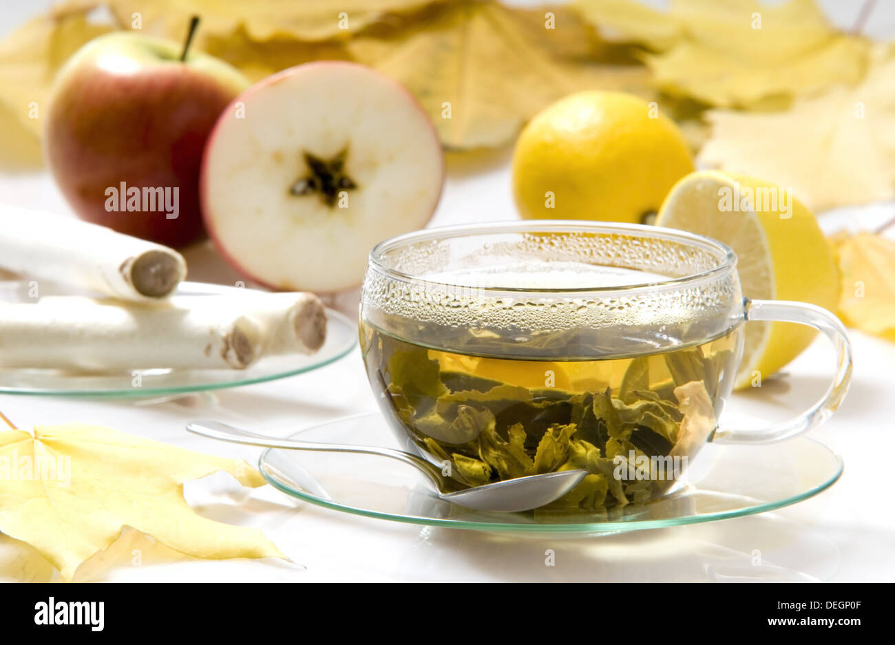 Apple lemon tea hi-res stock photography and images - Alamy