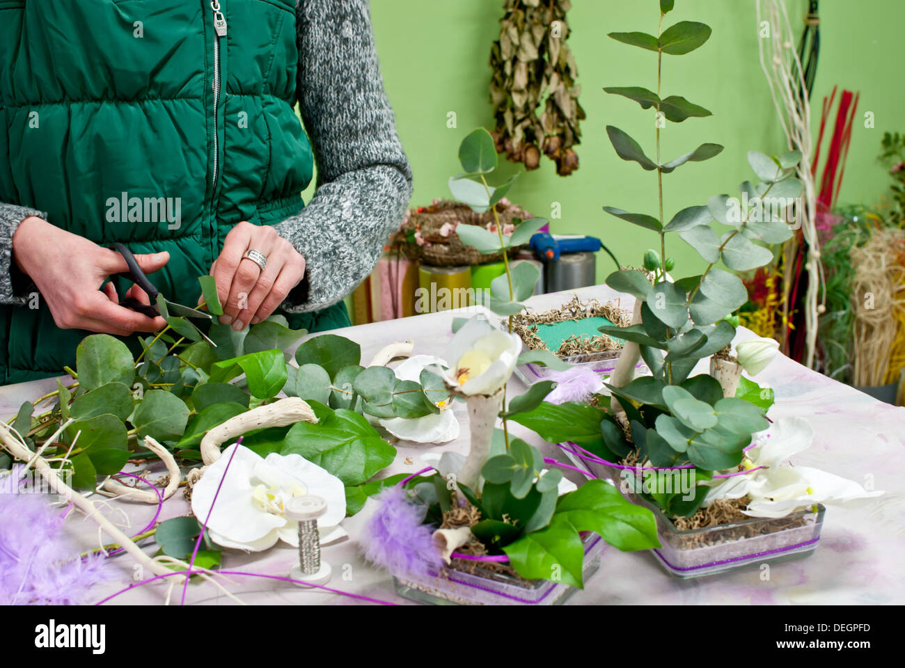 Florist shop interior hi-res stock photography and images - Alamy