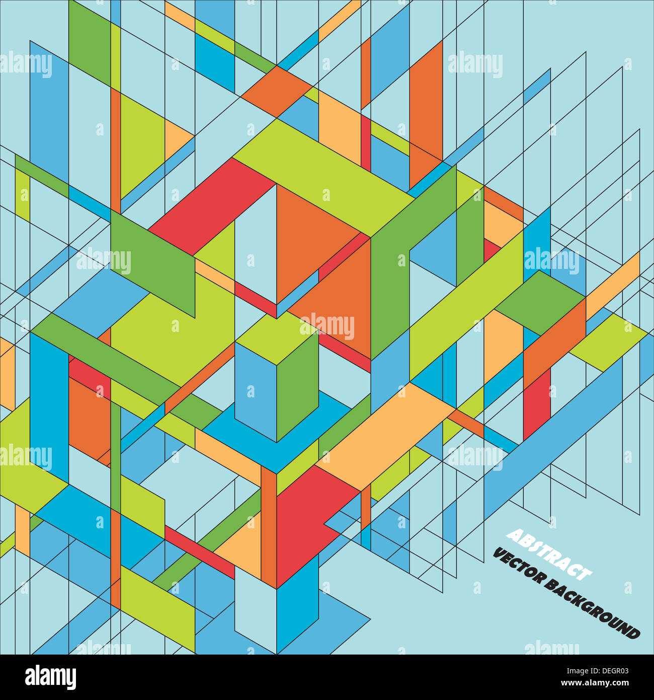 Abstract 3D vector background for design Stock Photo - Alamy