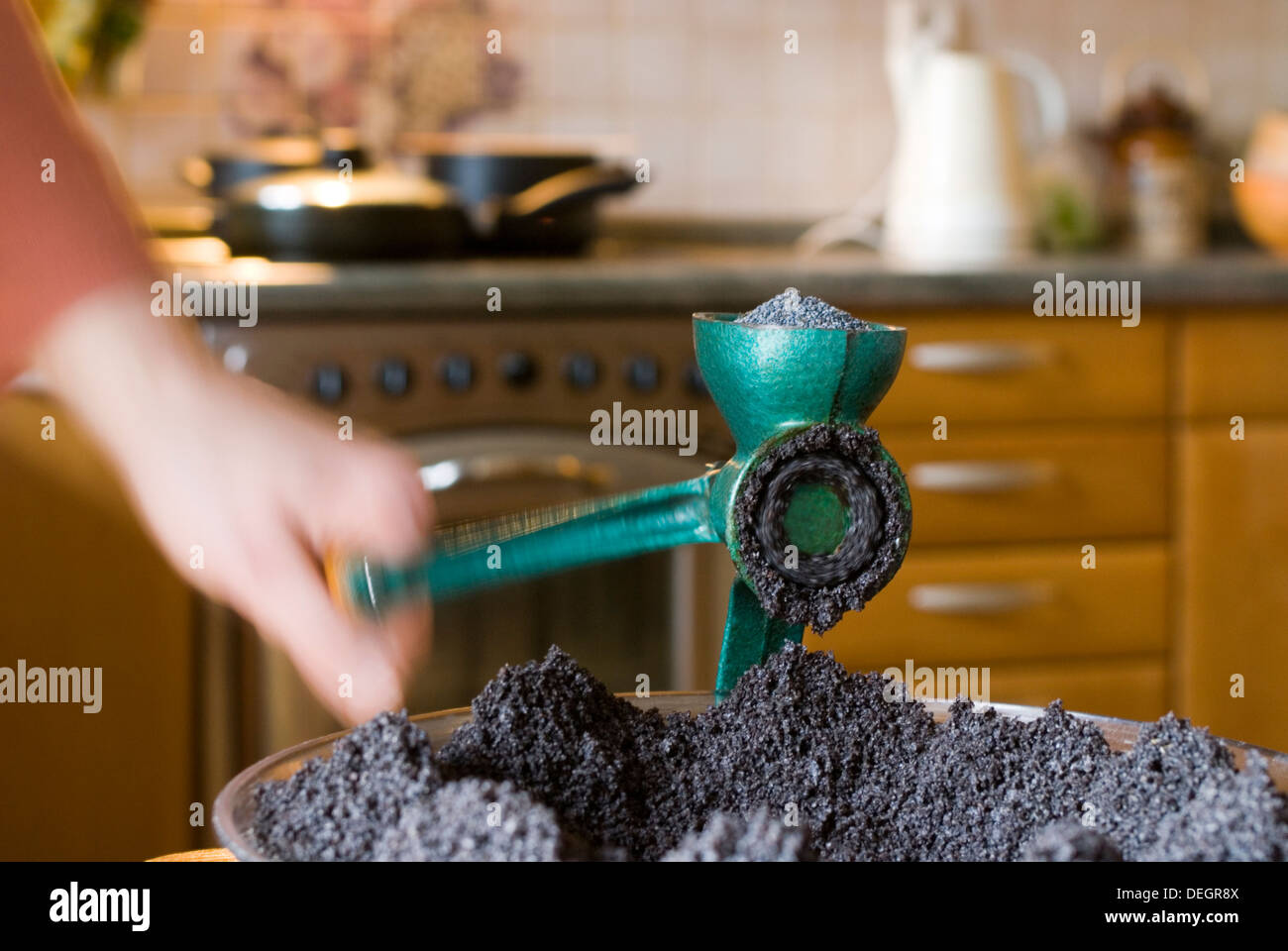 Poppy mill hi-res stock photography and images - Alamy