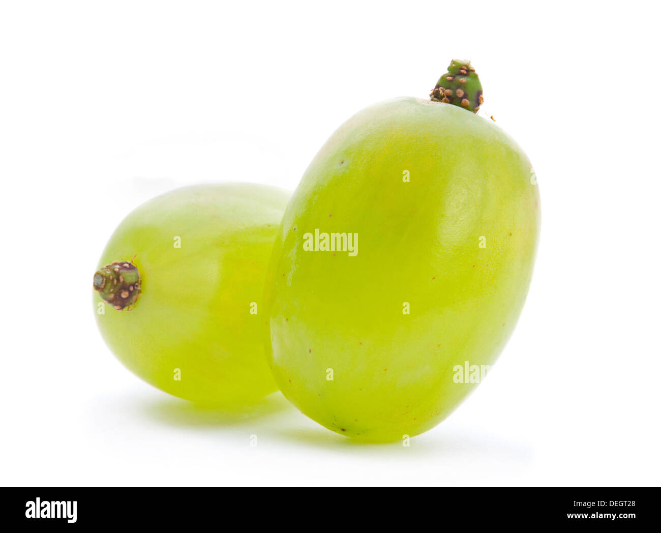 Grape berry closeup isolated on white Stock Photo - Alamy