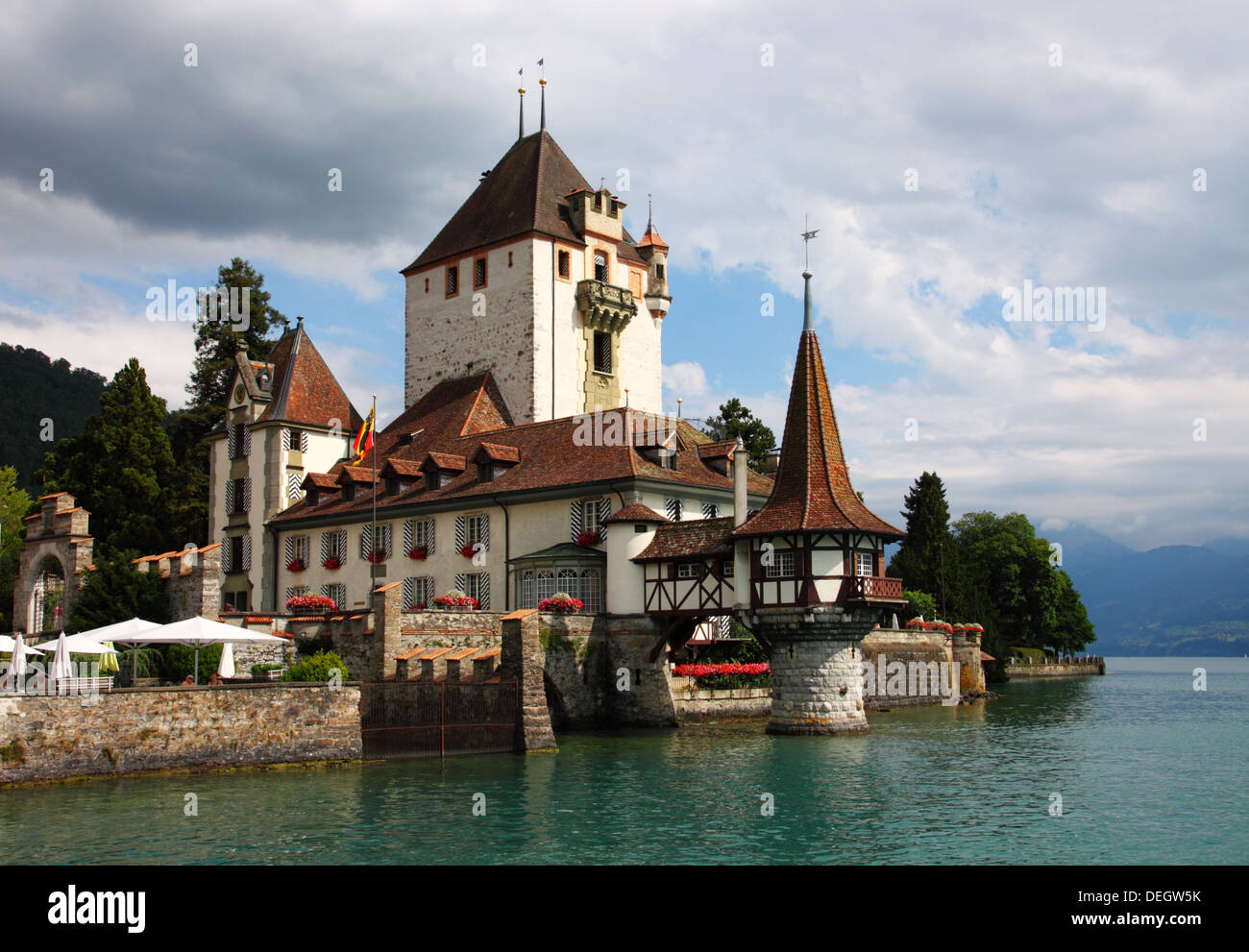 Swiss castle hi-res stock photography and images - Alamy
