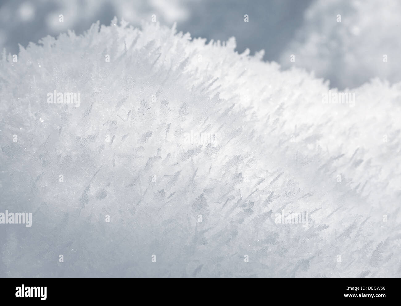 Closeup frost textured closeup background Stock Photo - Alamy