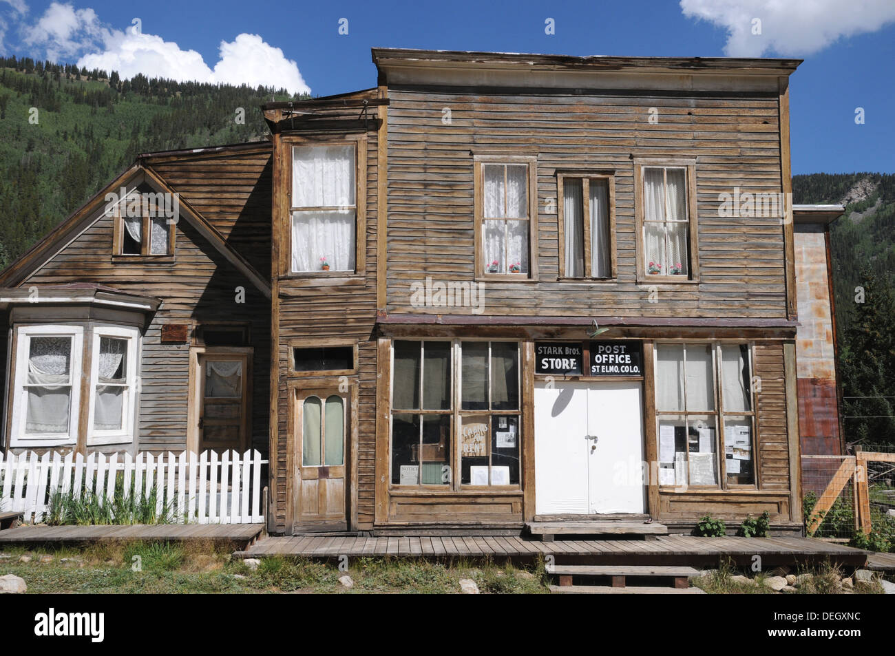 The old store and post office, now closed, at St Elmo Ghost Town ...