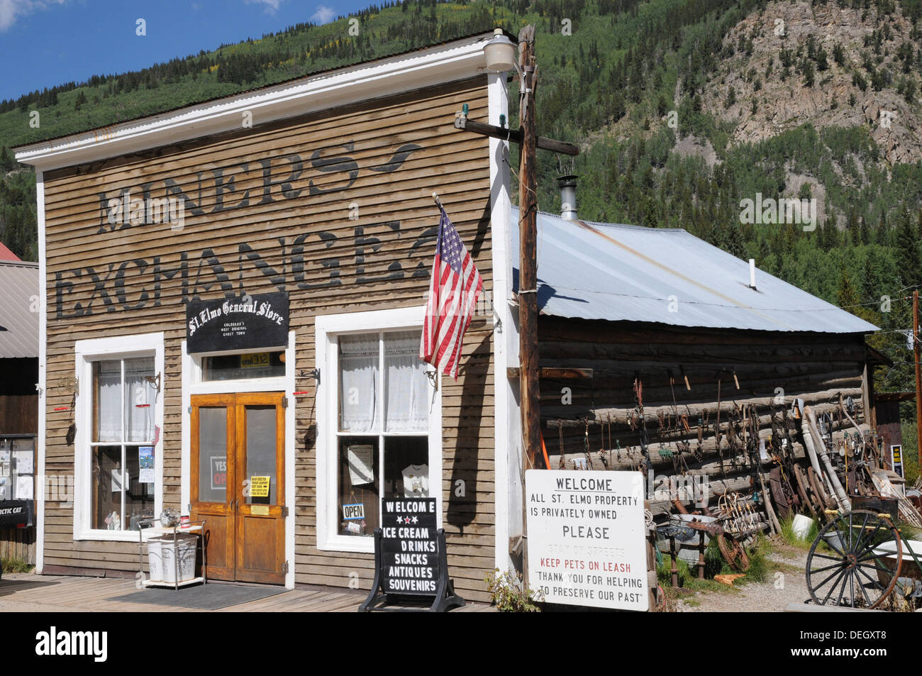 Colorado ghost town hi-res stock photography and images - Alamy