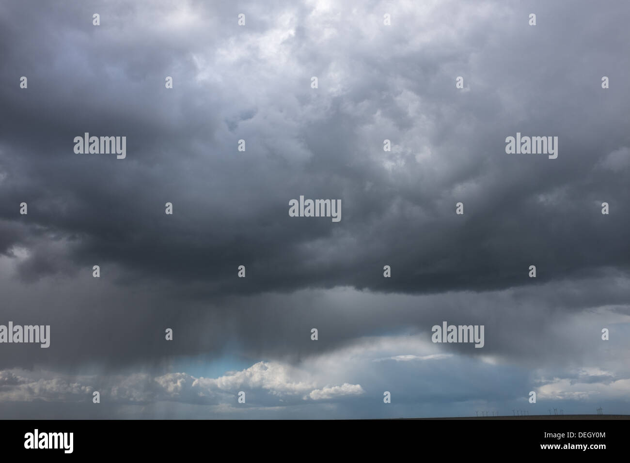 Rain Cloud with Falling Rain Stock Photo - Alamy