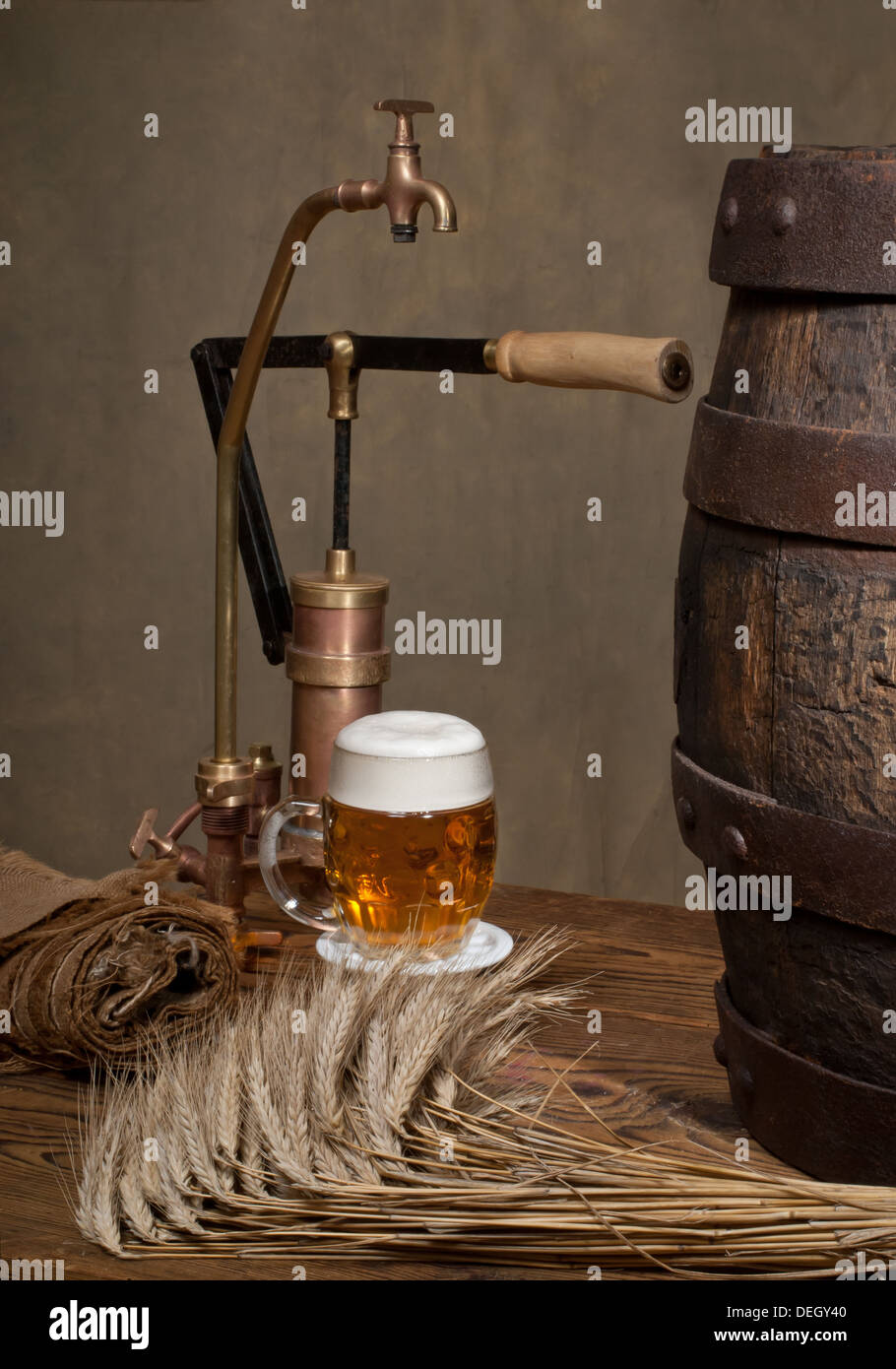 still life with beer Stock Photo - Alamy