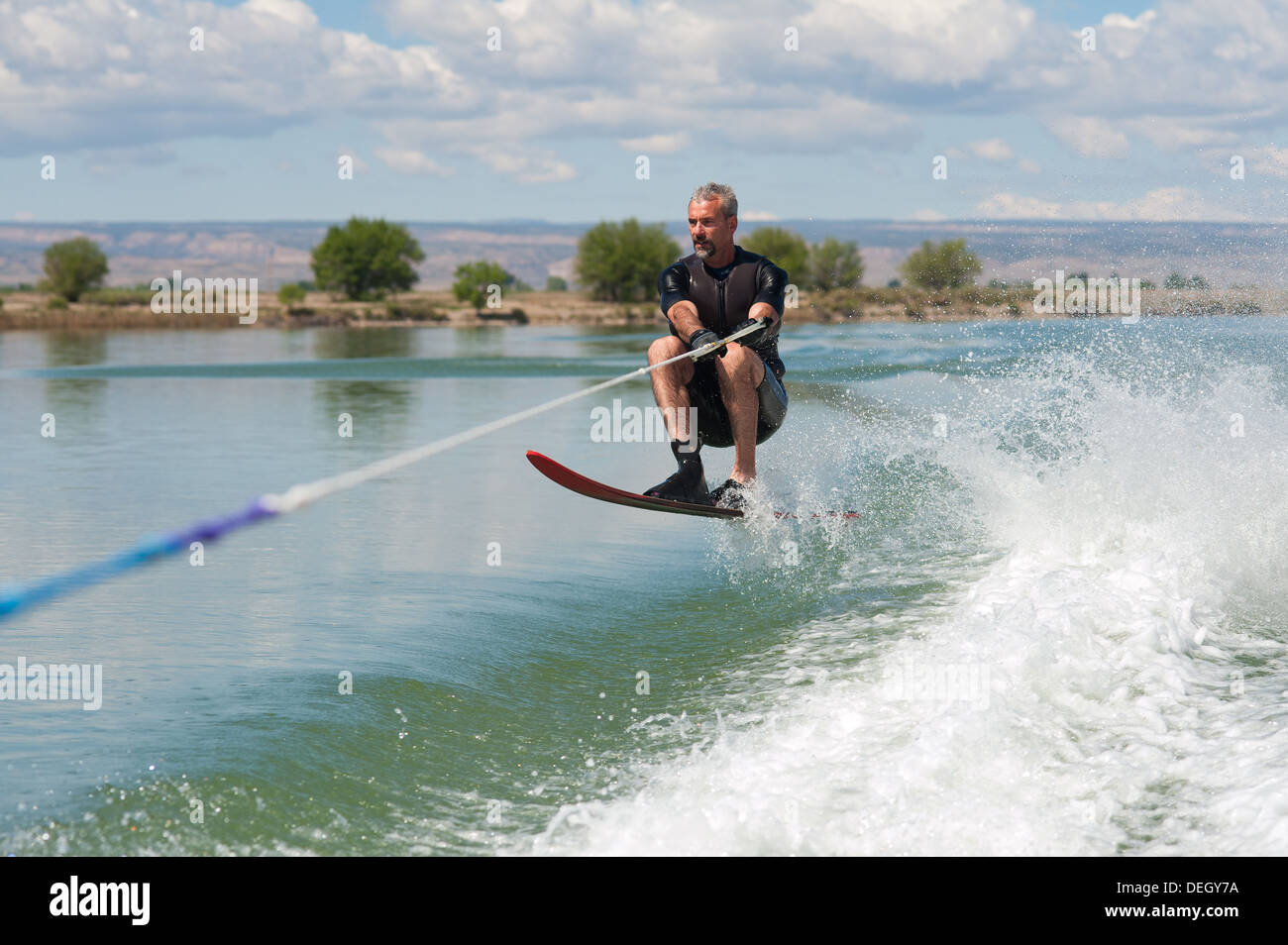 Water ski jump hi-res stock photography and images - Alamy