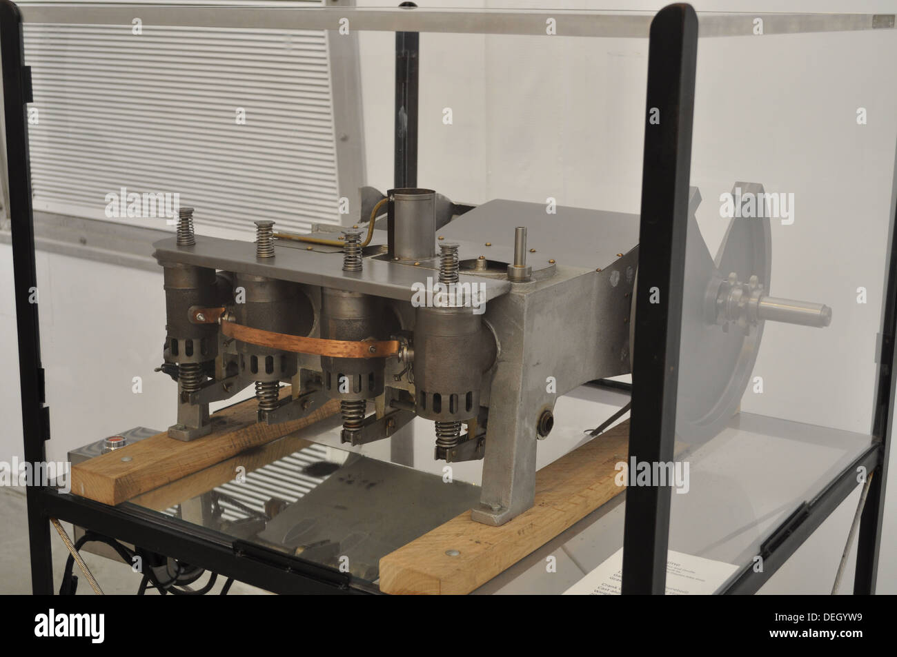The Engine used in the Wright Flyer Stock Photo - Alamy