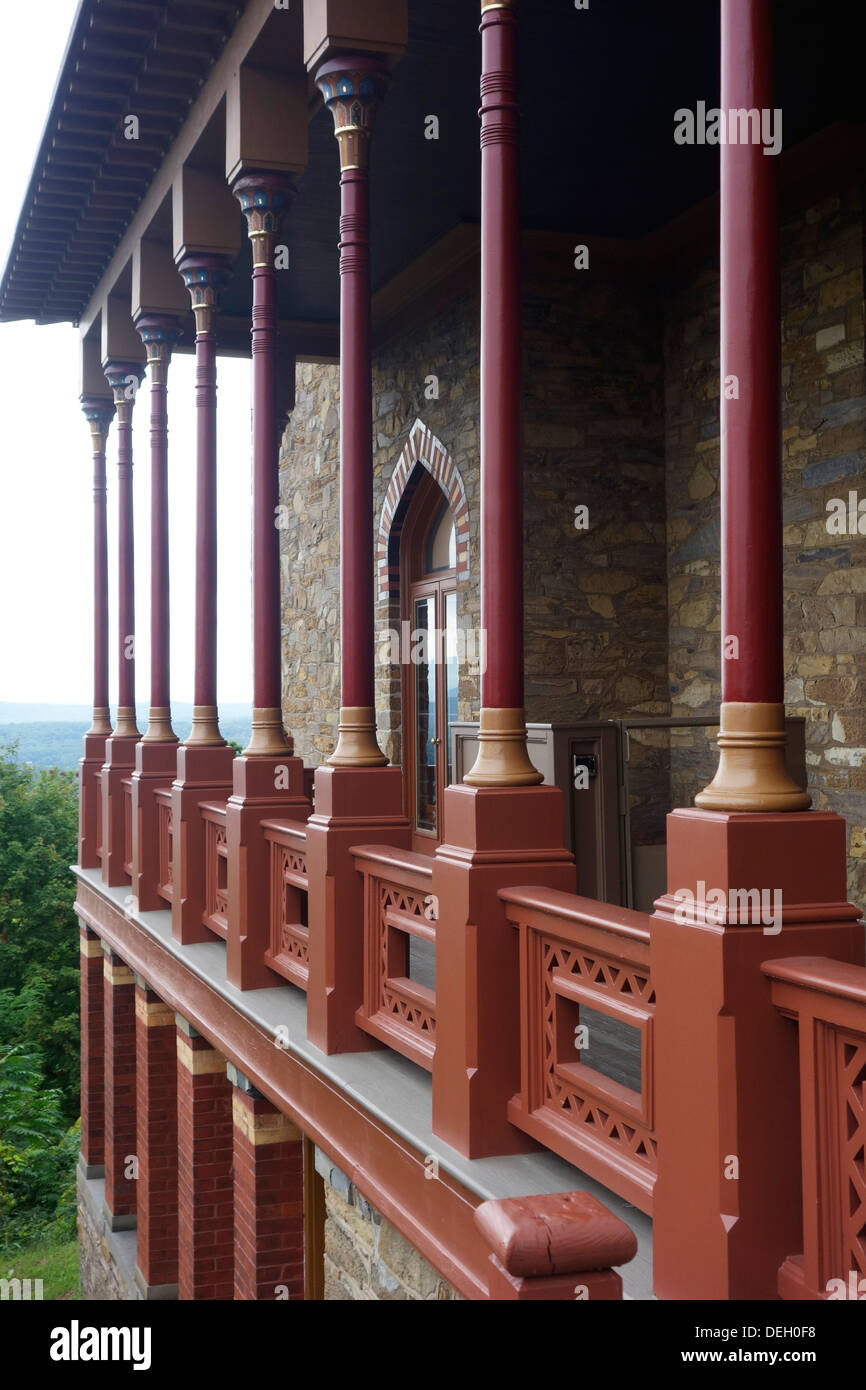Olana state historic site in Hudson New York Stock Photo - Alamy