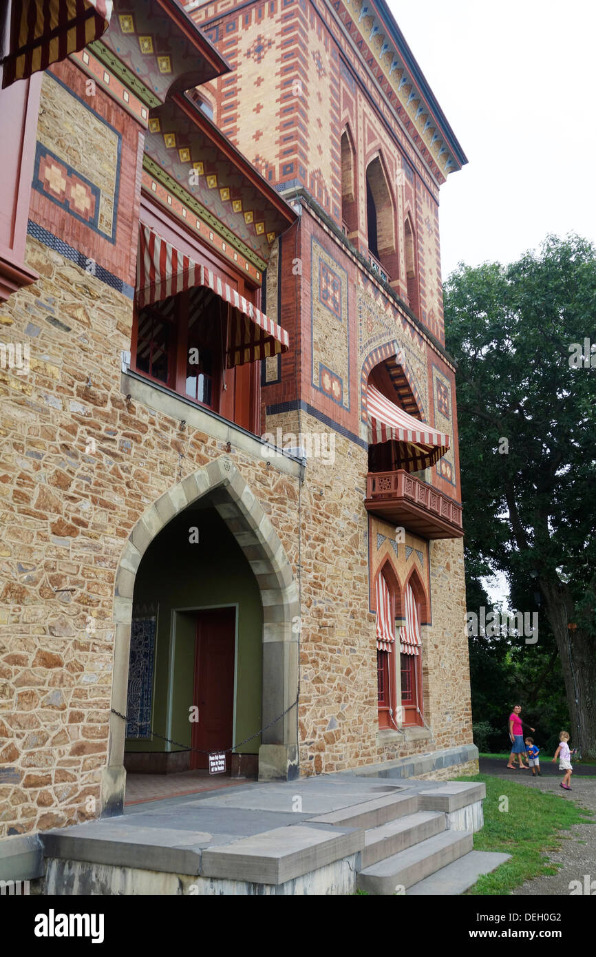 Olana state historic site in Hudson New York Stock Photo - Alamy