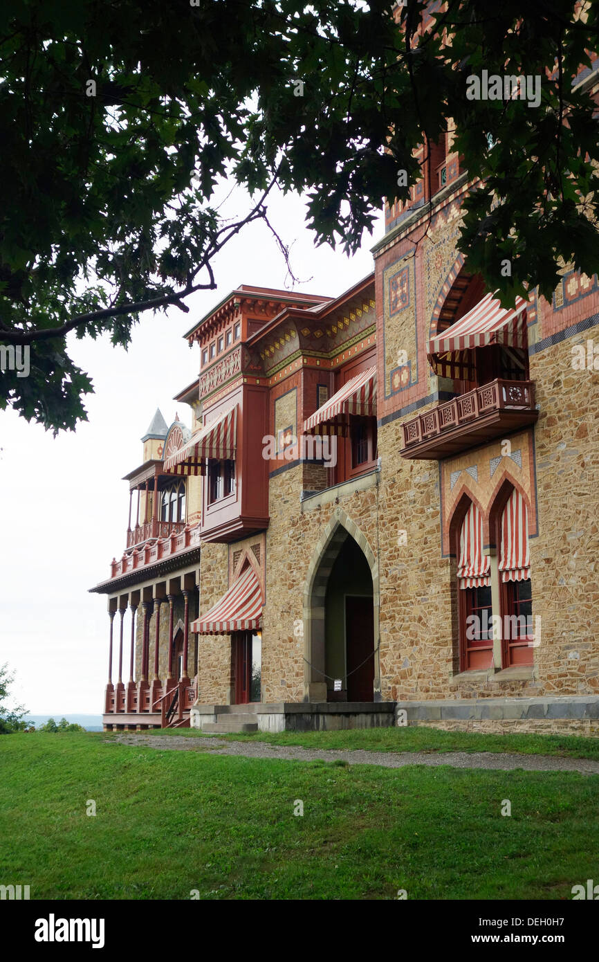 Olana state historic site in Hudson New York Stock Photo - Alamy