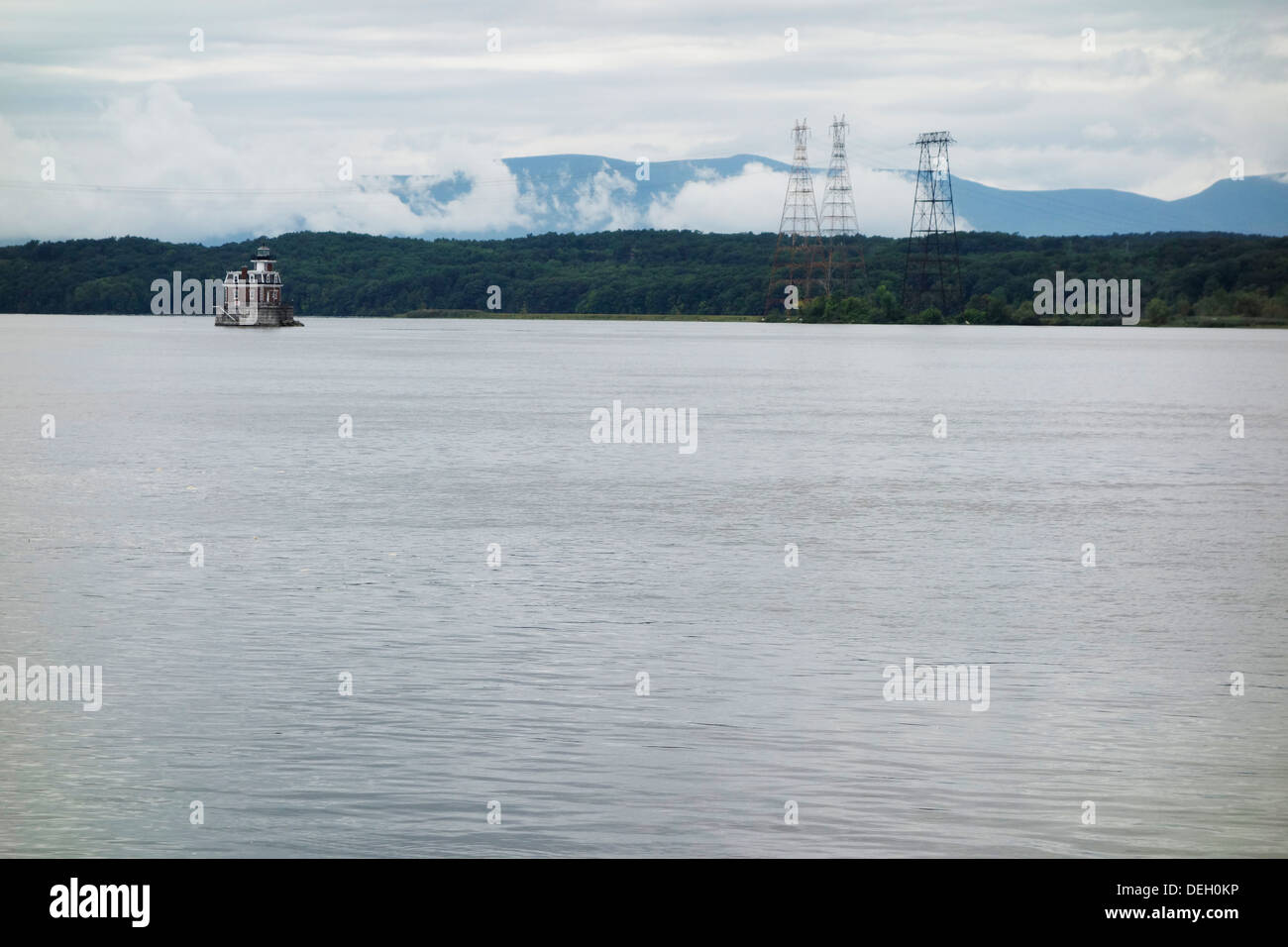 Hudson Athens Lighthouse High Resolution Stock Photography and Images ...